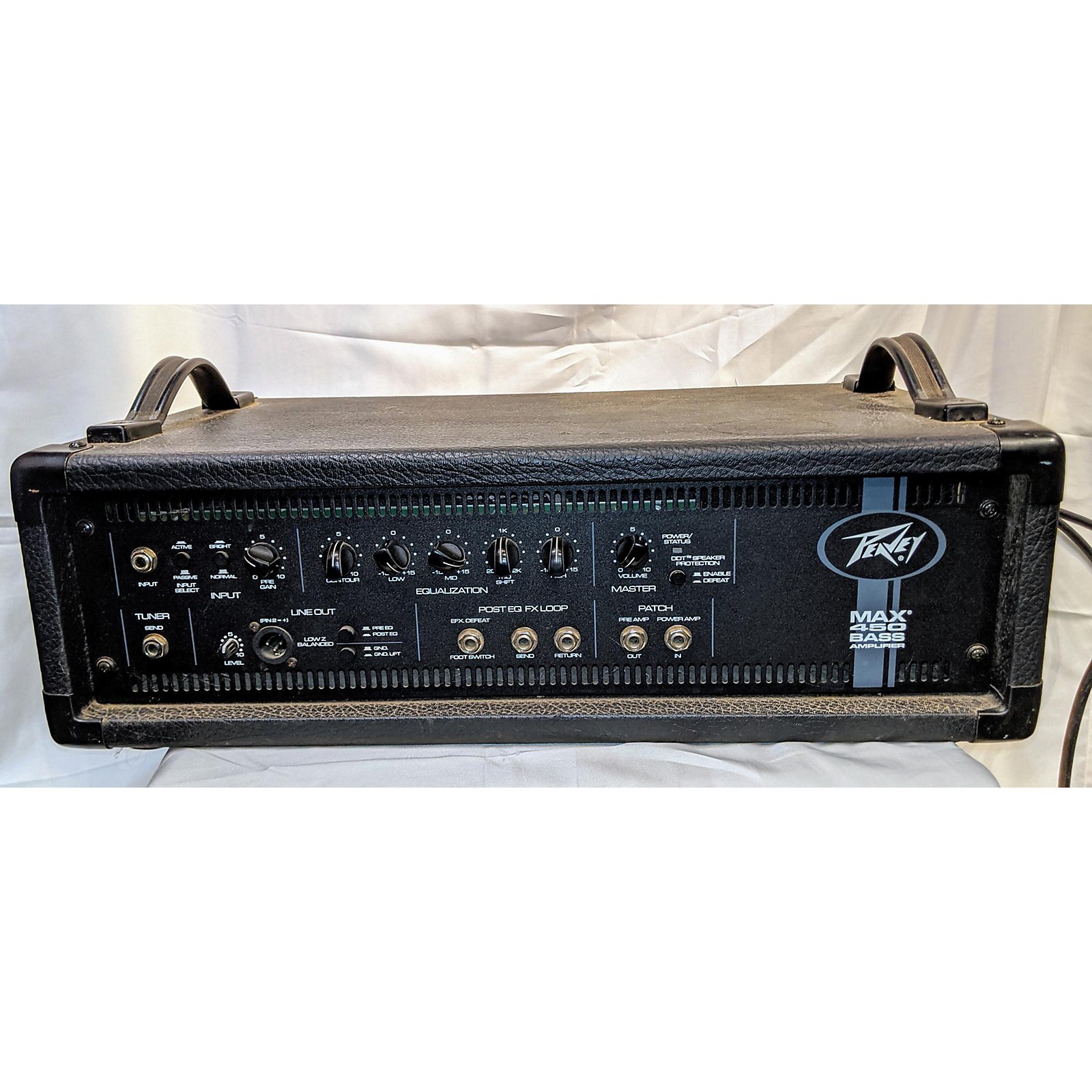 Used Peavey Max 450 Bass Amp Head Musicians Friend