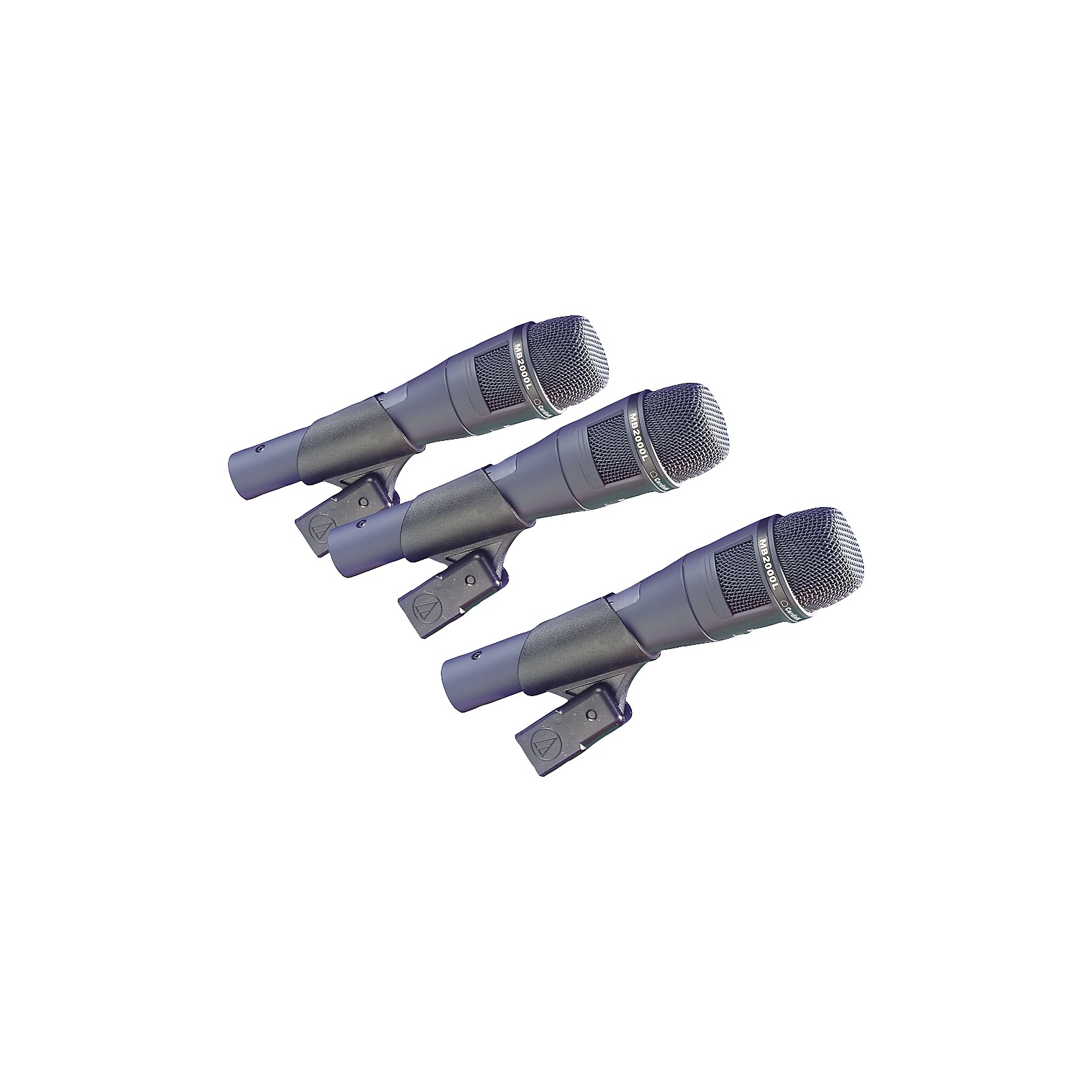 Audio-Technica MB2000L Cardioid Dynamic Instrument Microphone 3-Pack ...