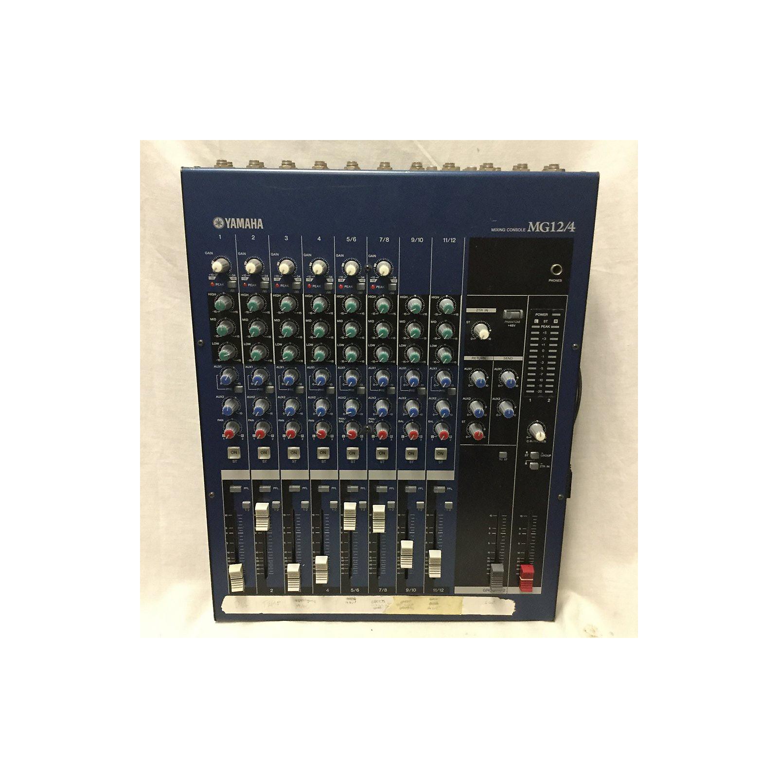Used Yamaha MG124C DJ Mixer | Musician's Friend