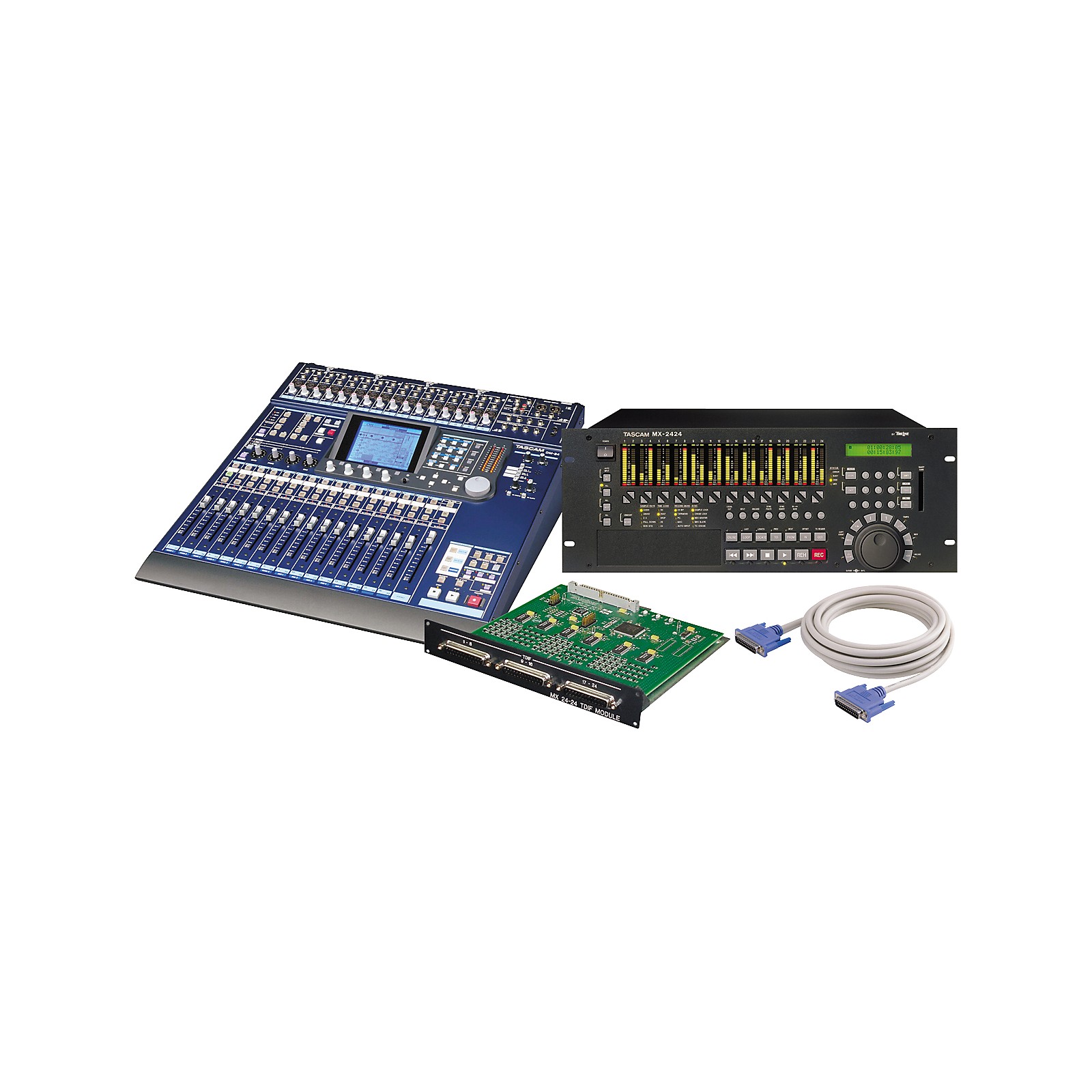 Tascam MX/DM 2424 Pro Recording Package | Musician's Friend