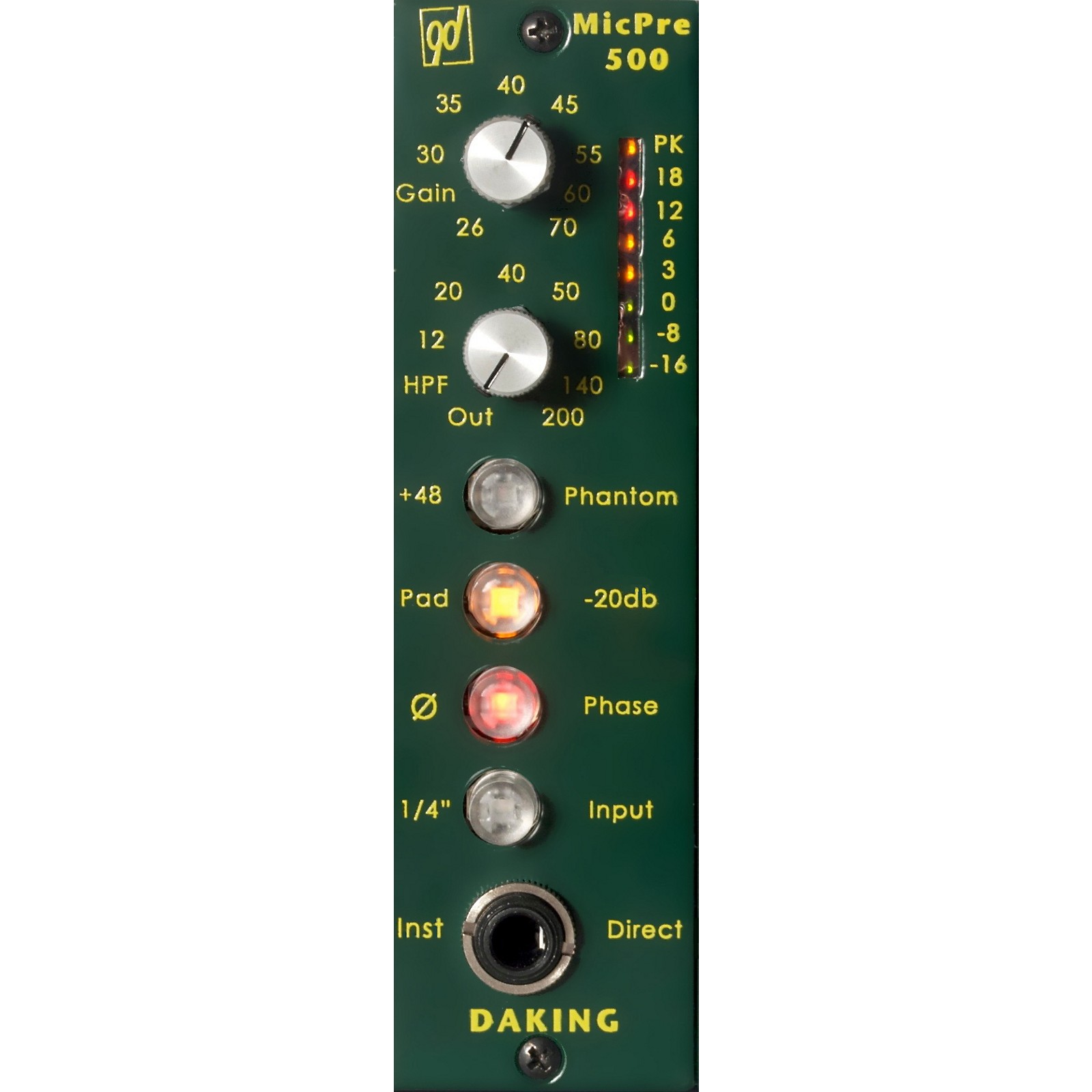 Daking Mic Pre One 500 | Musician's Friend