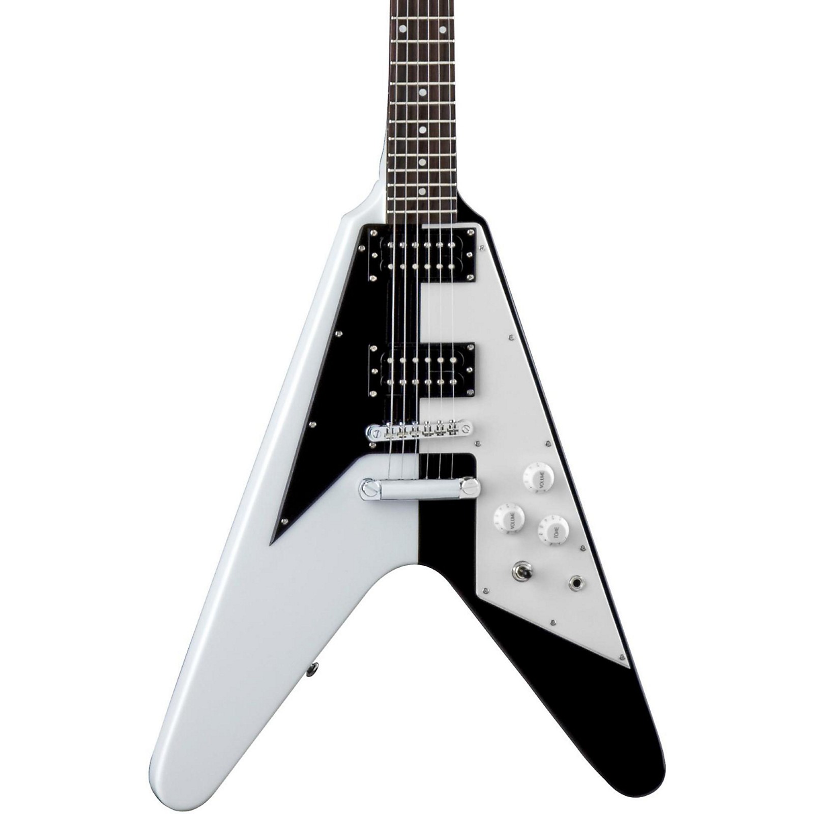 Dean Michael Schenker Signature Retro Electric Guitar White/Black ...