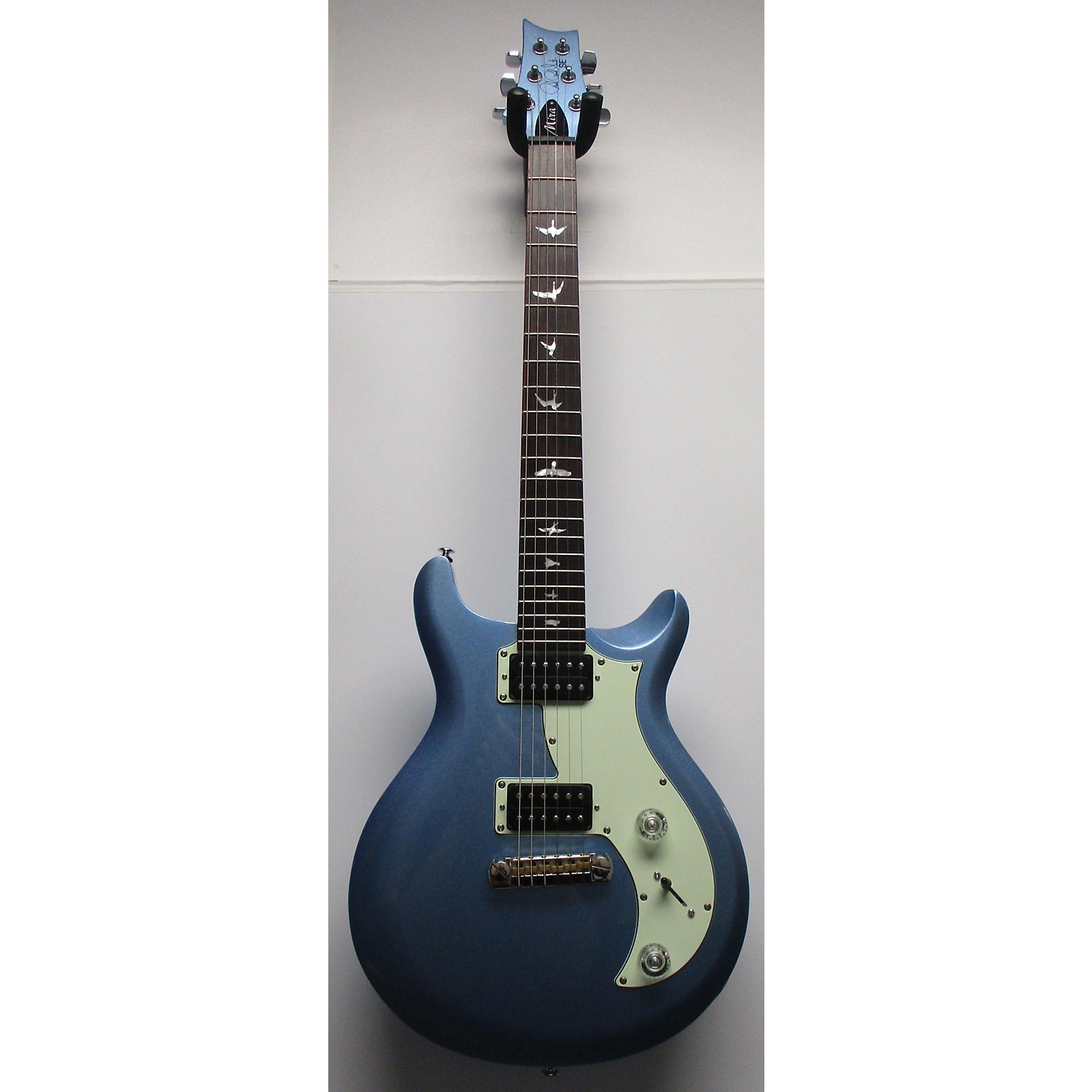 Used PRS Mira Solid Body Electric Guitar Blue | Musician's Friend