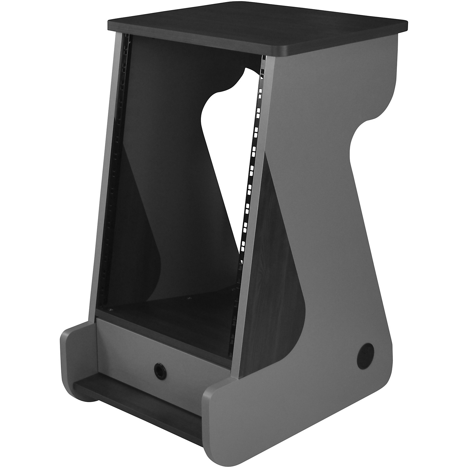 Zaor Miza 12-Space Rack Titanium/Wenge | Musician's Friend