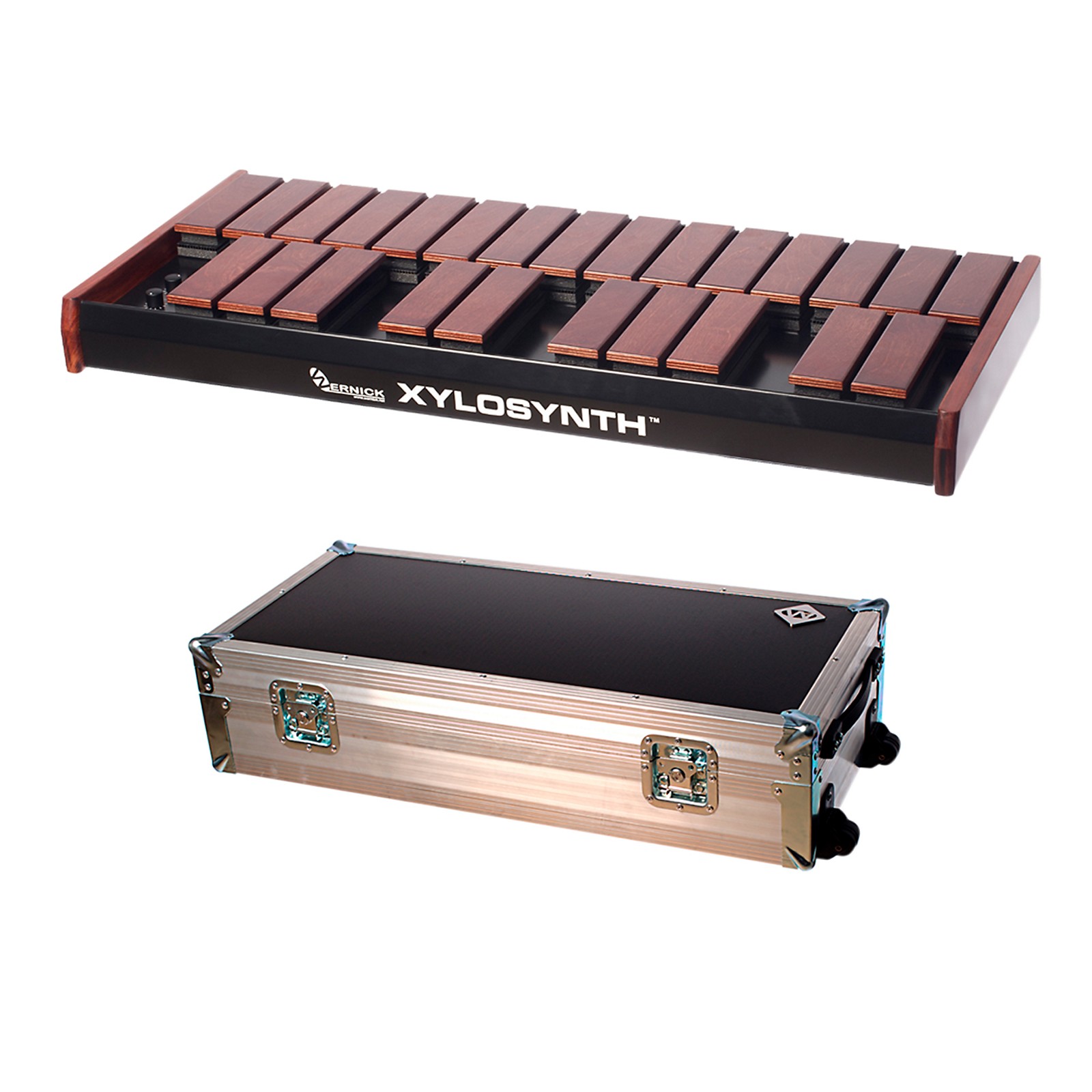 Wernick MkVI Stained Birch Xylosynth w/Button Control, Flight Case and ...