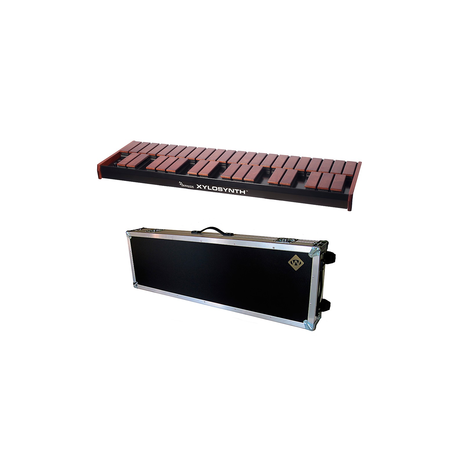 Wernick MkVI Stained Birch Xylosynth w/LED Display, Flight Case and ...