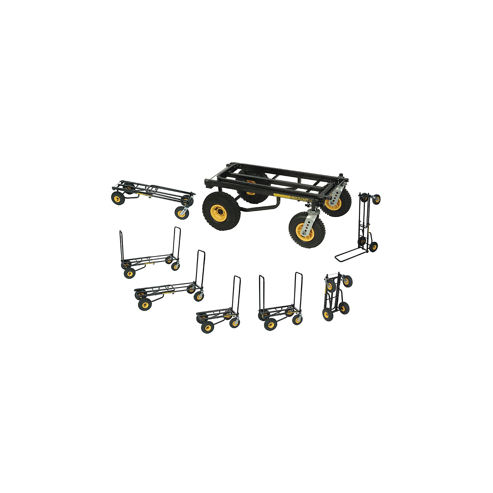 Rock N Roller Multi-Cart 8-in-1 R12 All-Terrain Equipment Transporter ...