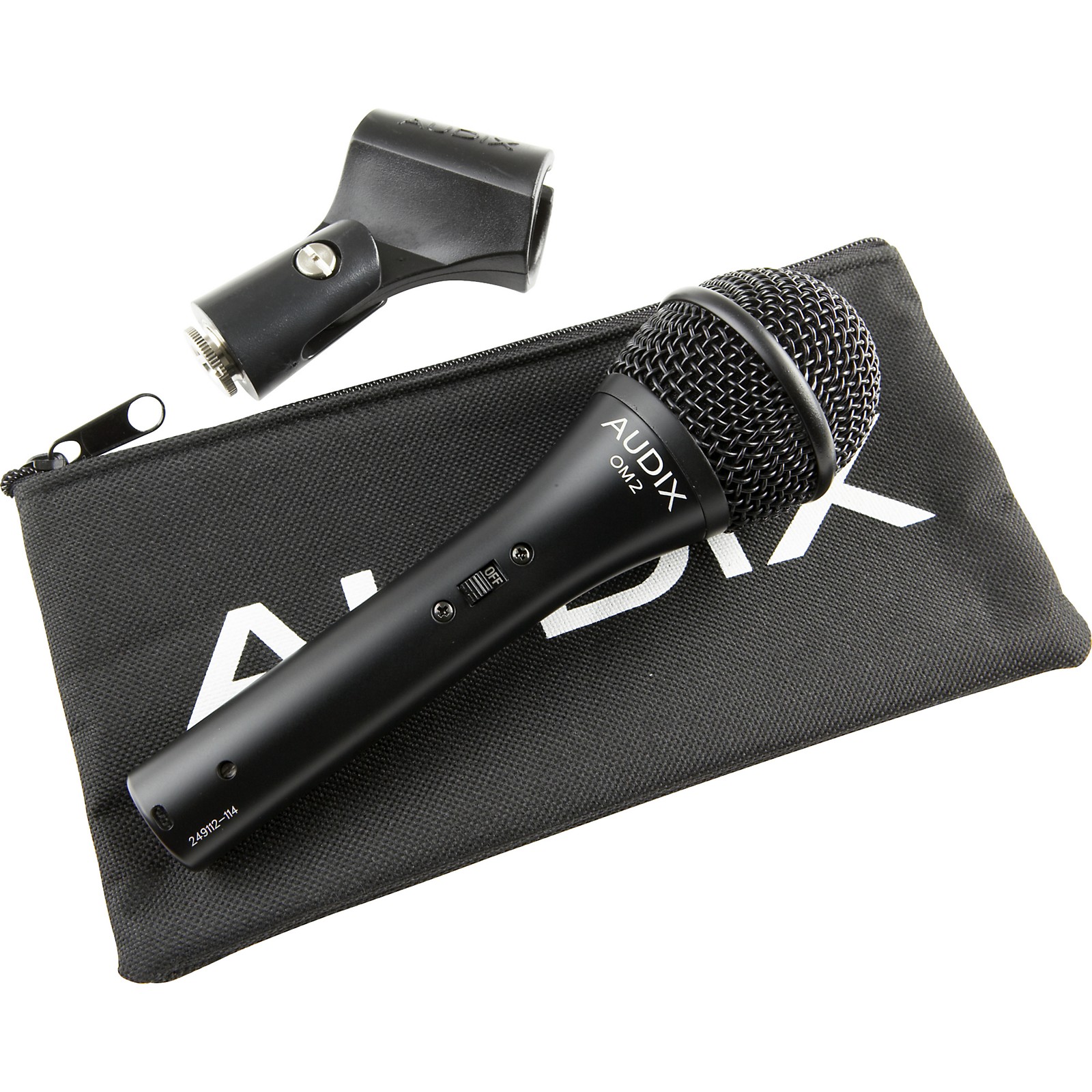 Audix OM2-S Dynamic Mic with Switch | Musician's Friend