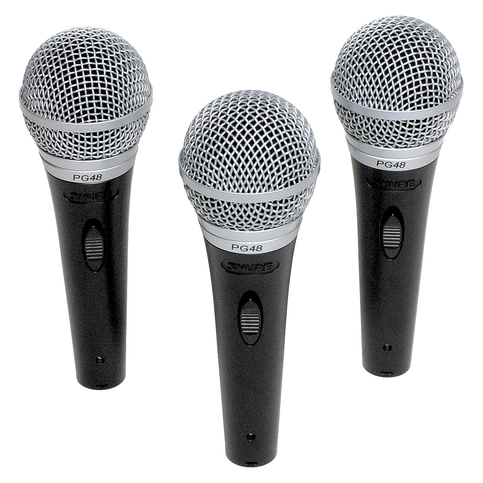 Shure PG48 Microphone 3-Pack | Musician's Friend