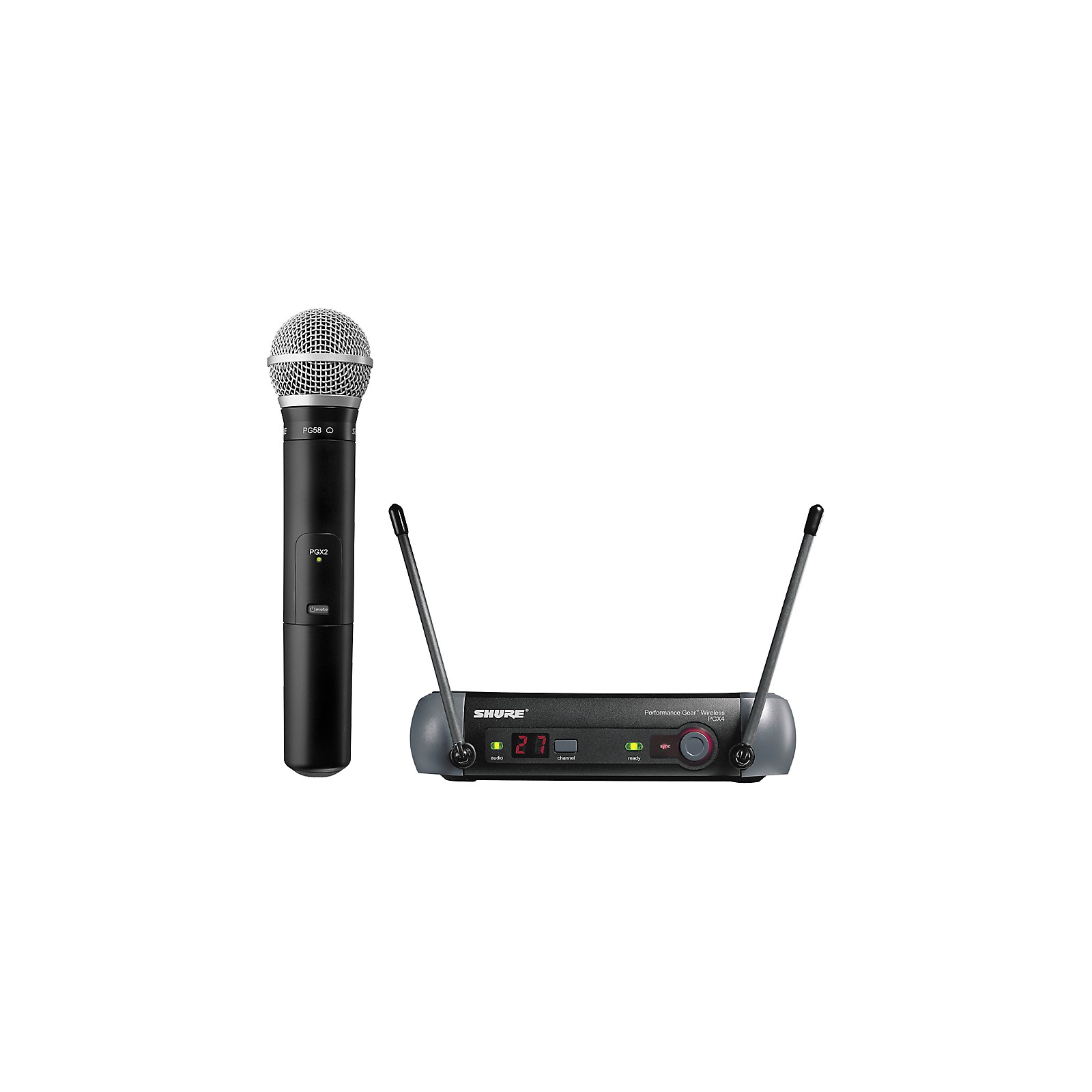 Shure PGX24/PG58 Handheld Wireless System | Musician's Friend
