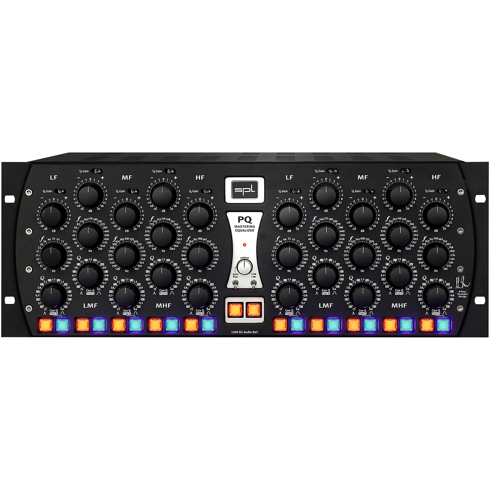 SPL PQ Mastering Equalizer, Black | Musician's Friend
