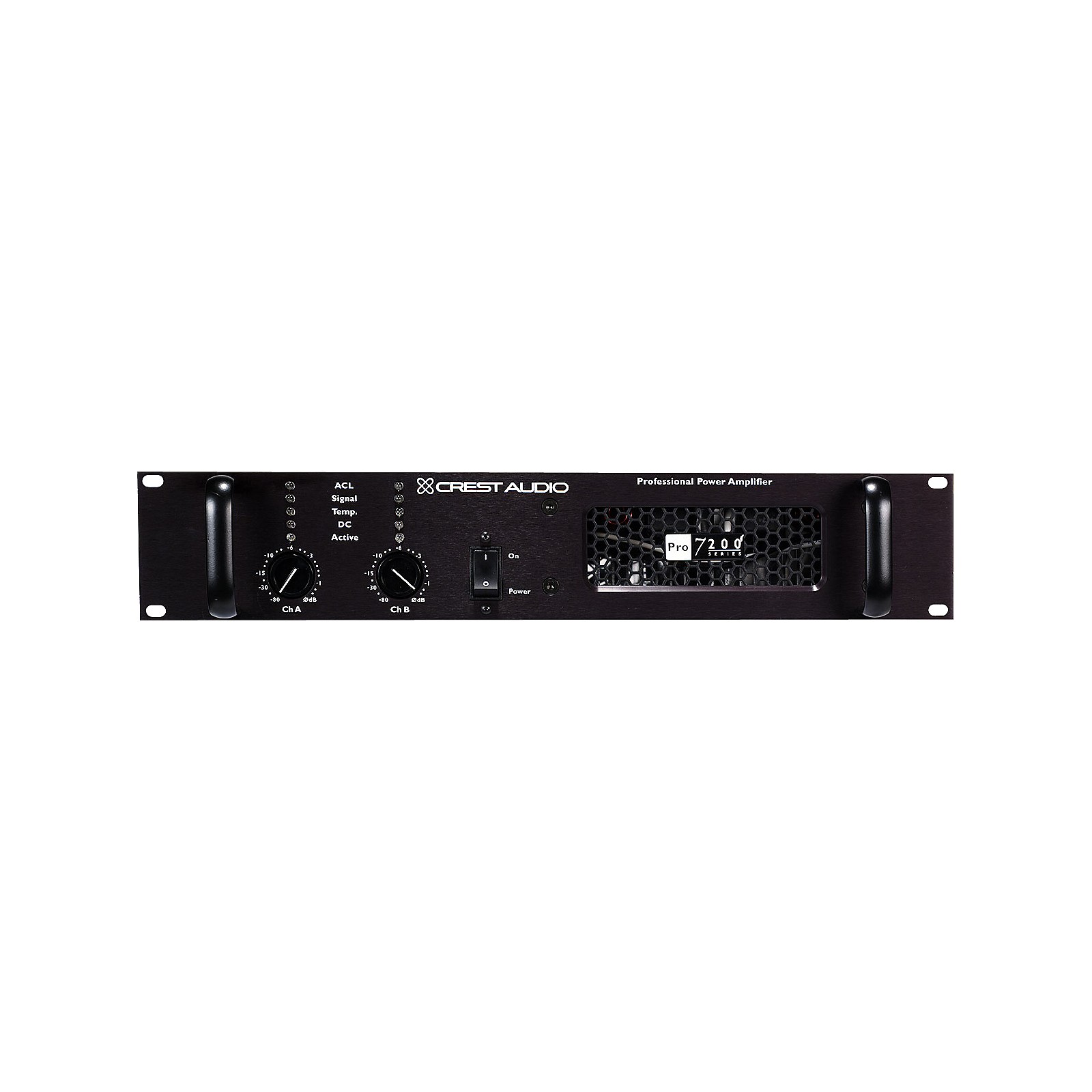 Crest Audio PRO 7200 3300 Watt Power Amplifier | Musician's Friend