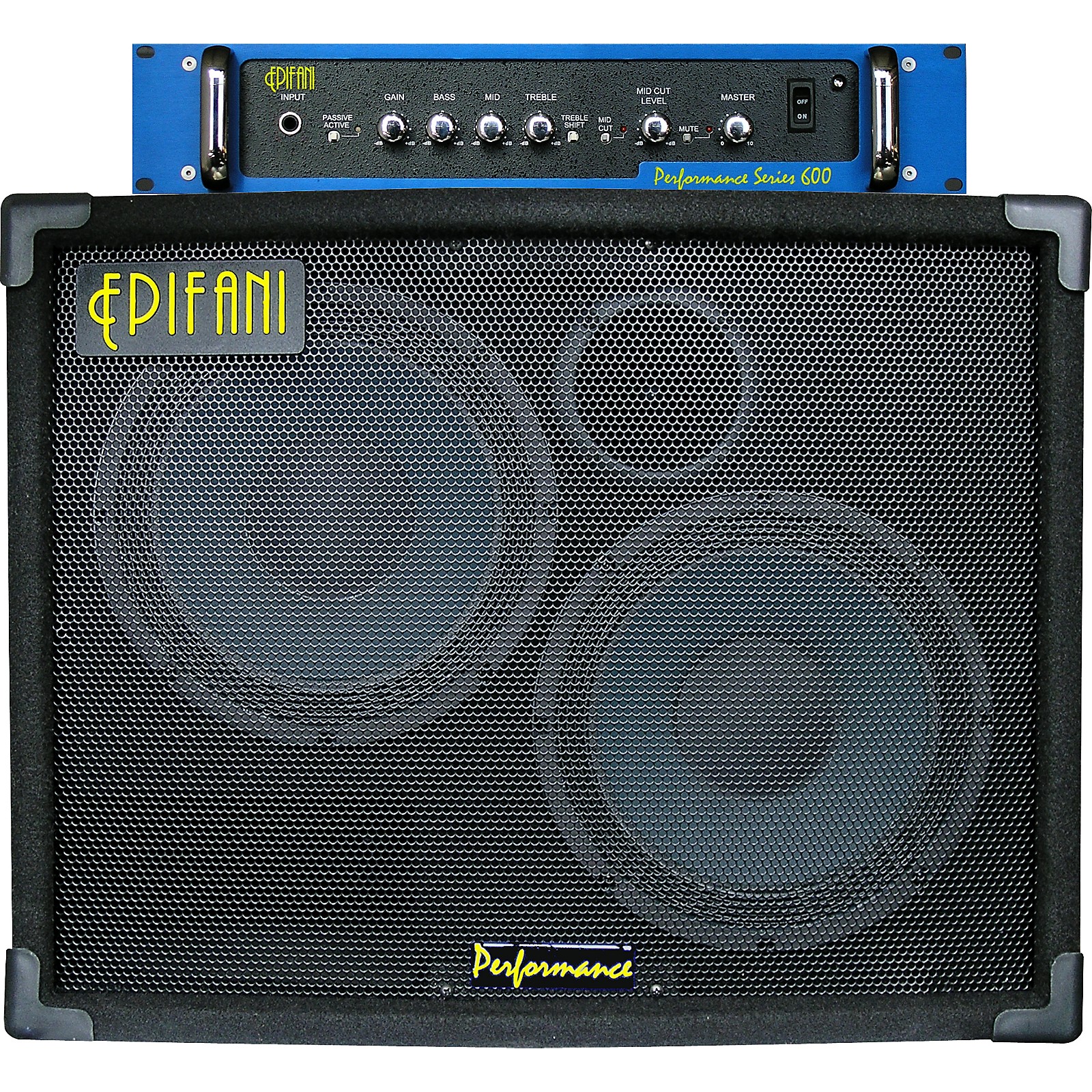 Epifani PS 600 & PS 210 2x10" Bass Half Stack | Musician's Friend