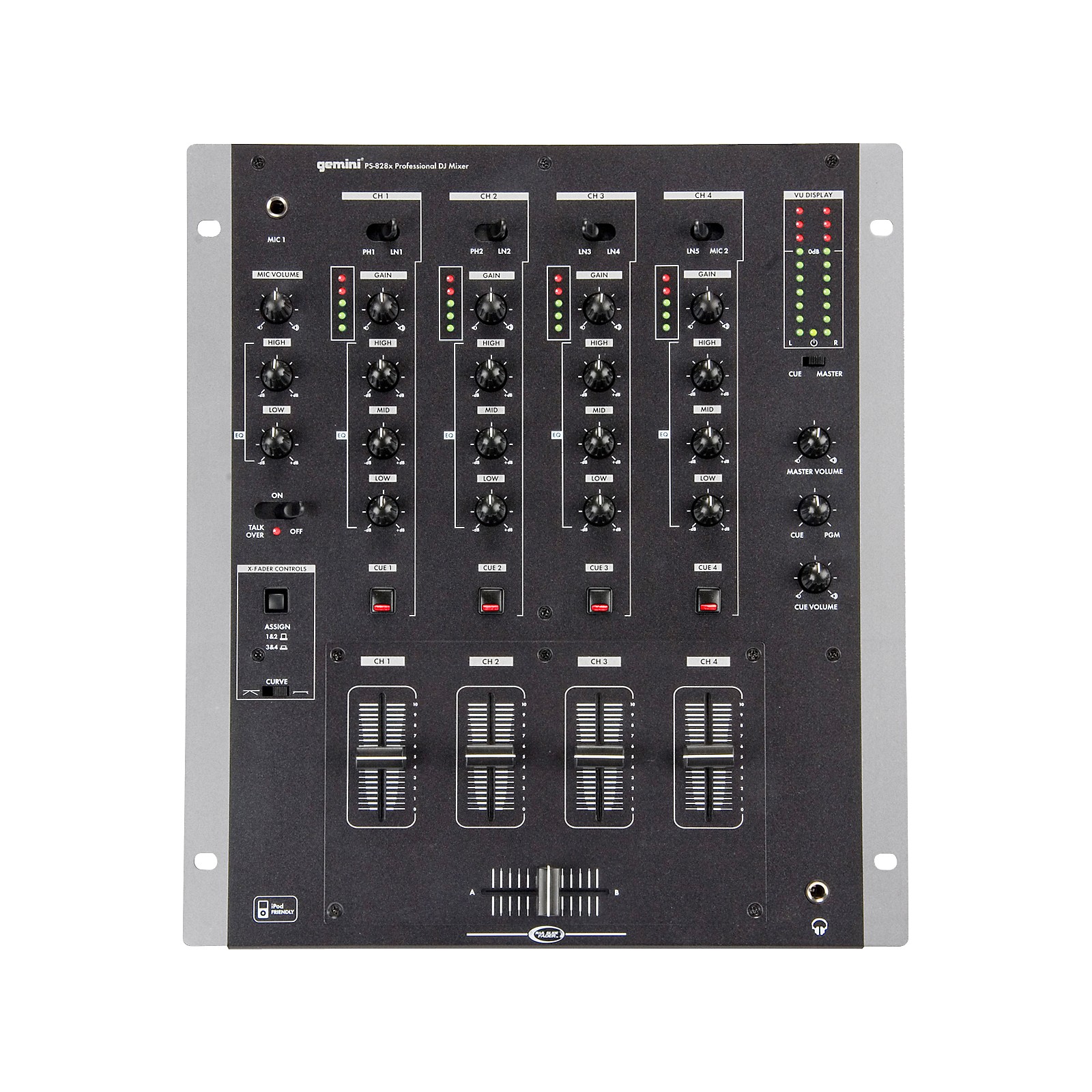 Gemini PS-828X DJ Mixer | Musician's Friend