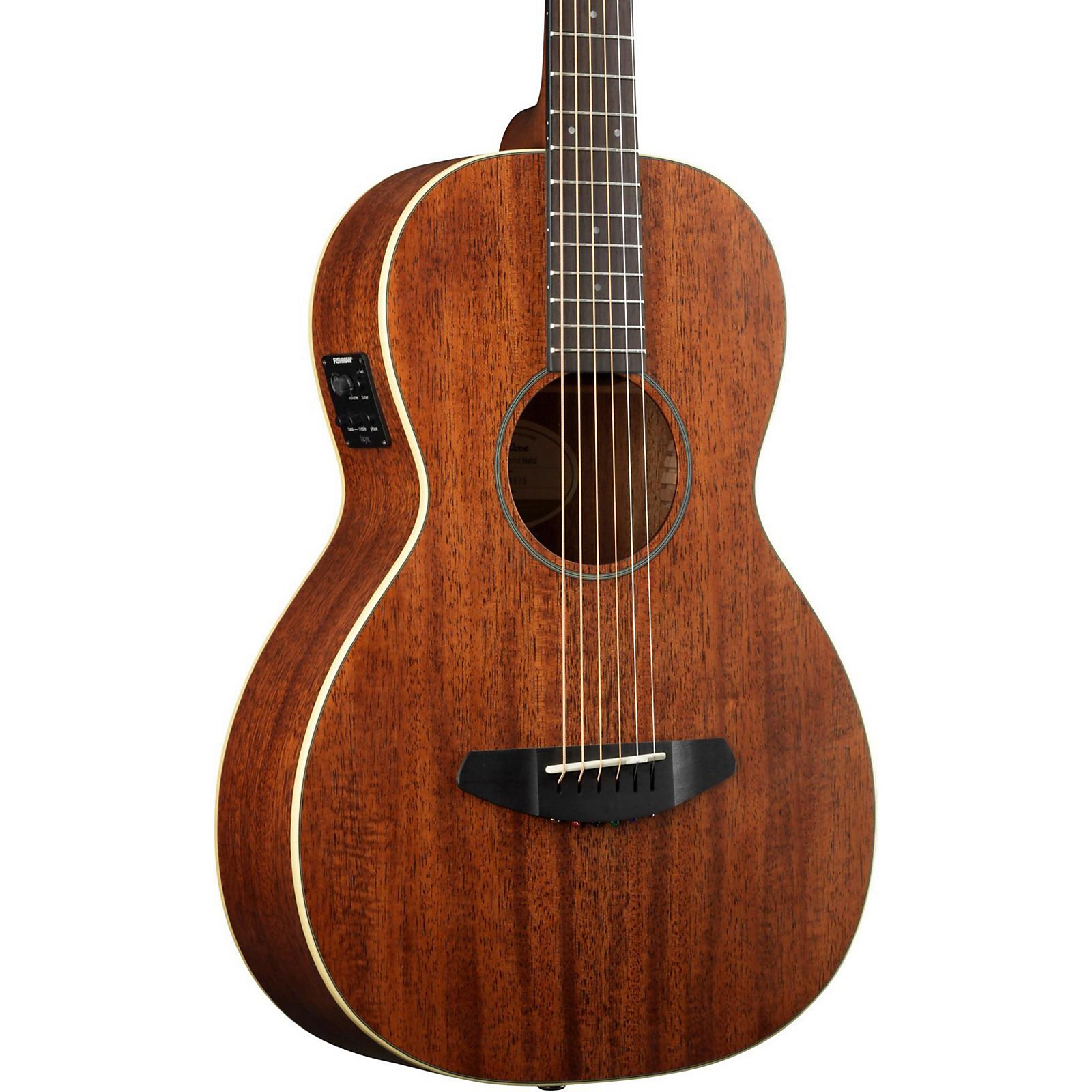 Breedlove Passport Parlor Satin Mahogany Acoustic Electric Guitar Musicians Friend