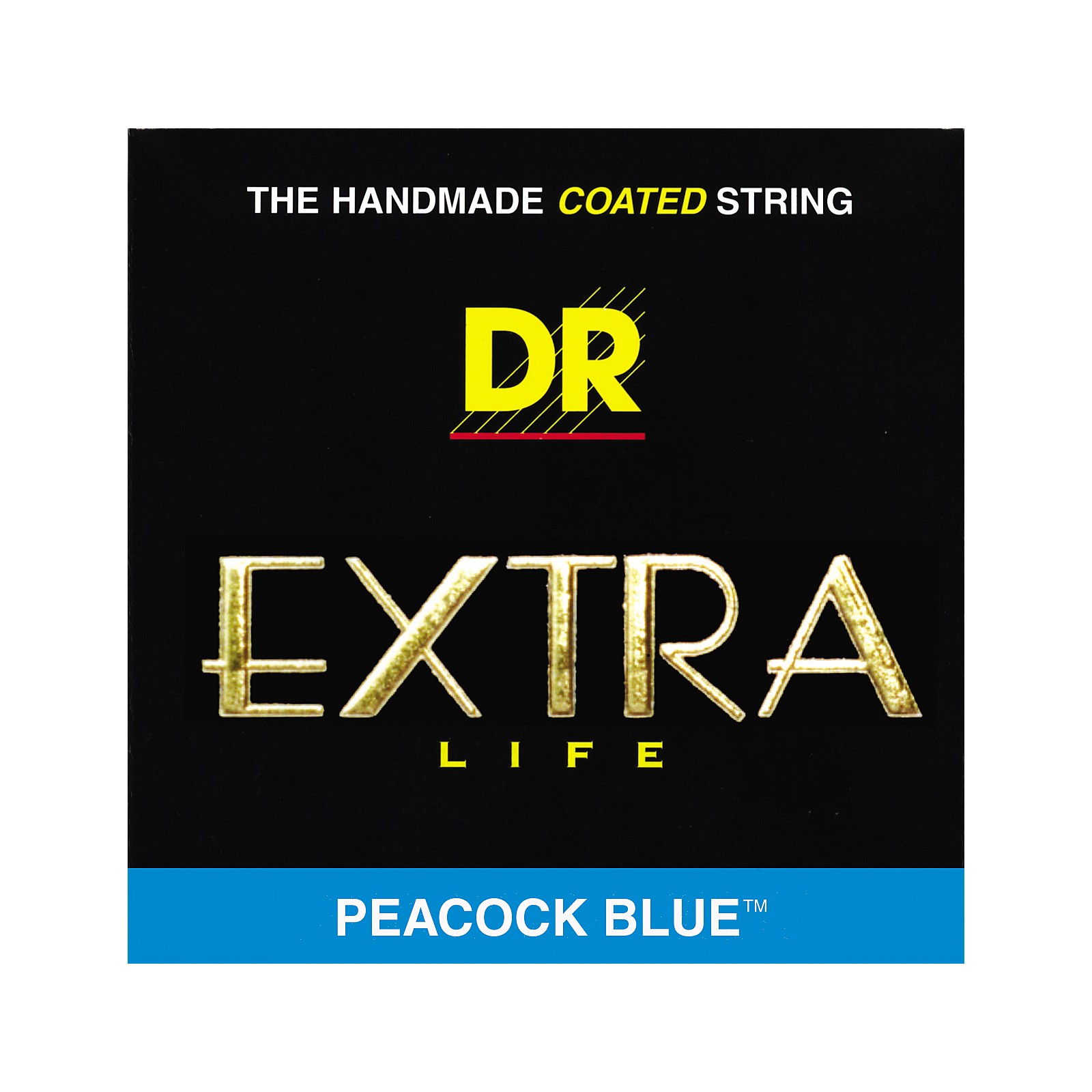 DR Strings Peacock Blues Medium 4-String Bass Strings | Musician's Friend
