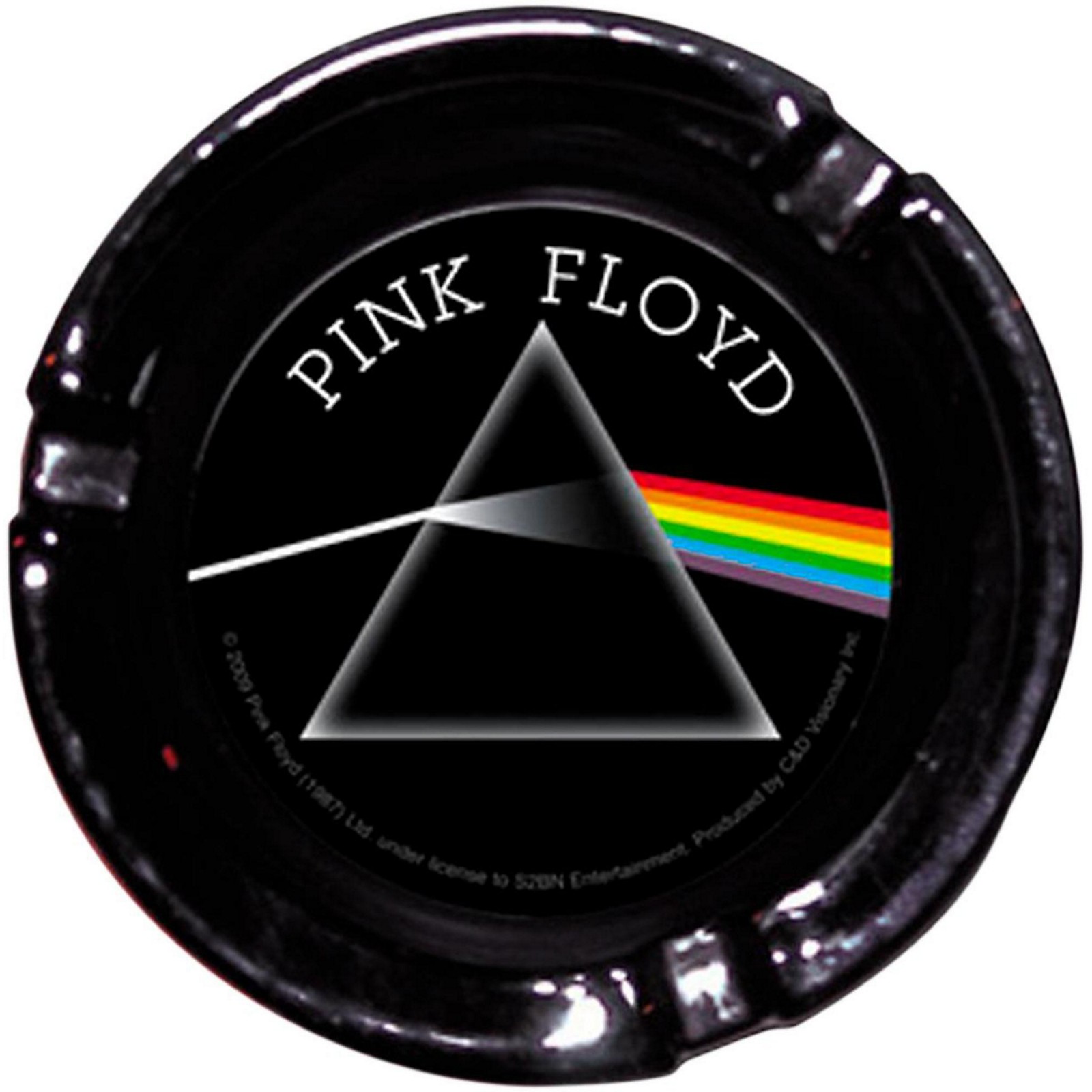 C&D Visionary Pink Floyd DSOM Glass Ashtray | Musician's Friend