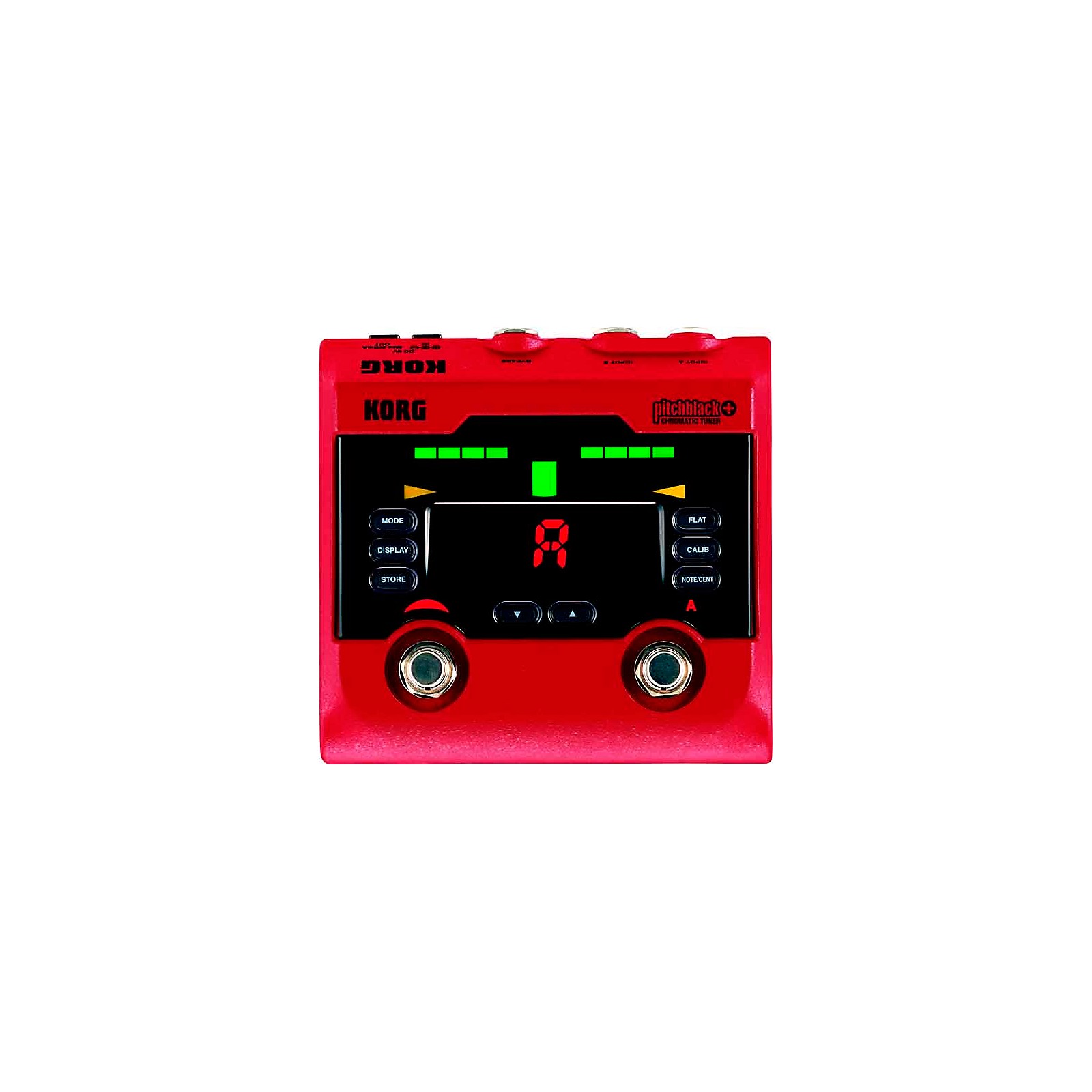 Korg Pitchblack+ Limited Edition Red Pedal Tuner | Musician's Friend