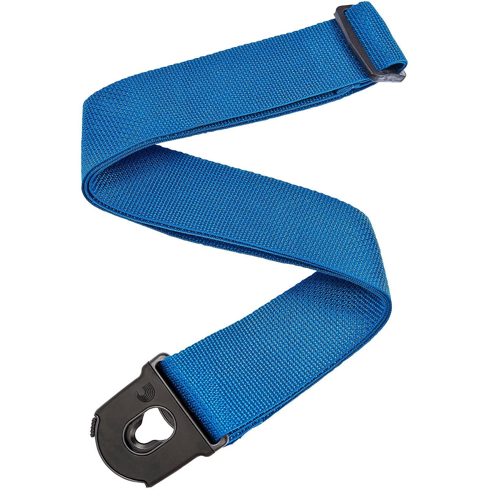 D'Addario Planet Waves Planet Lock Locking Nylon Guitar Strap Blue ...