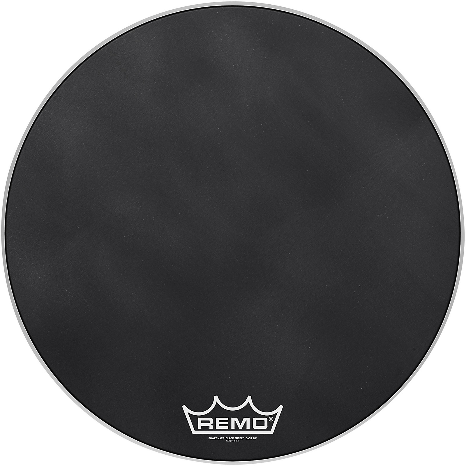Remo Powermax Black Suede Crimplock Bass Drum Head 26 in. | Musician's ...