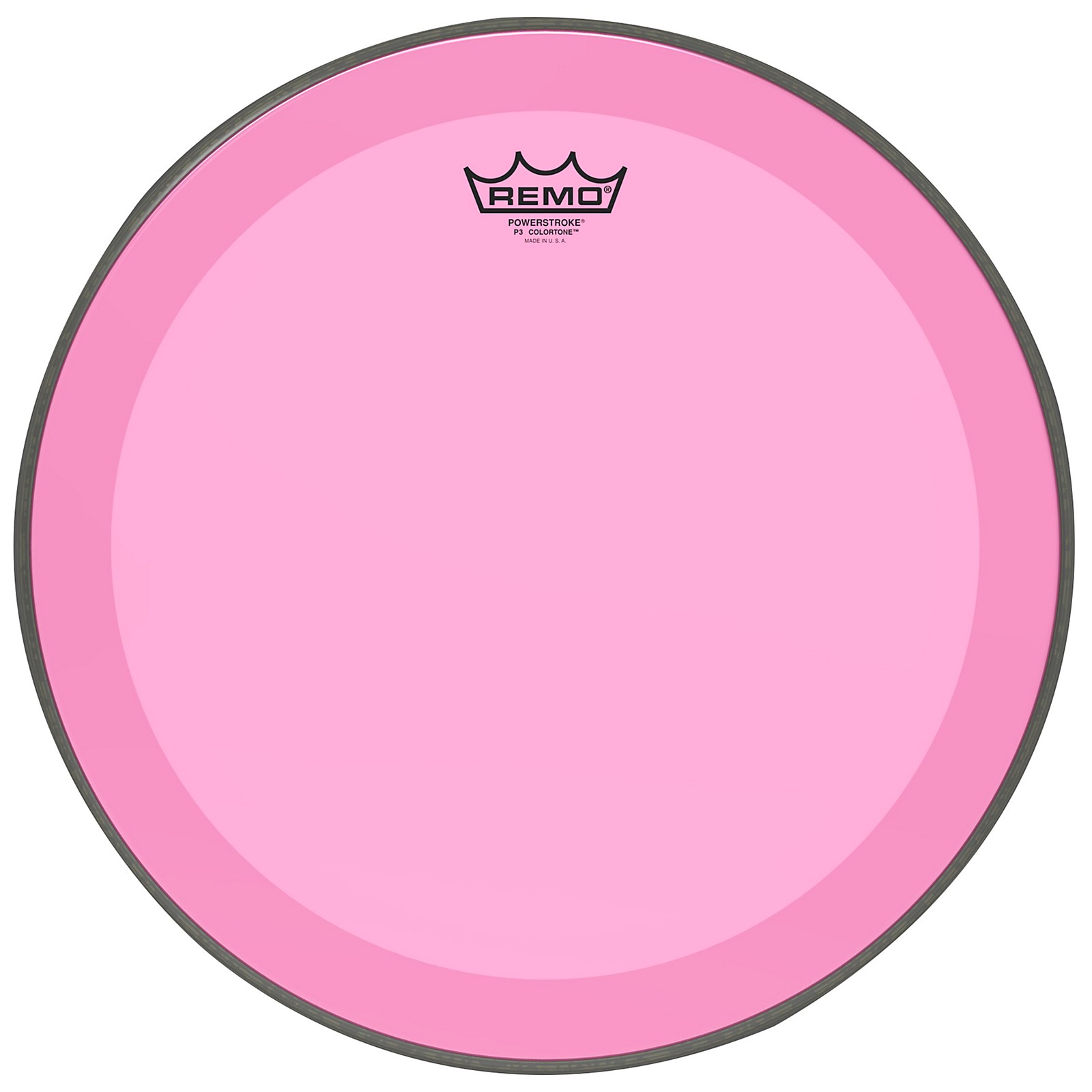 Remo Powerstroke P3 Colortone Pink Bass Drum Head 16 in. | Musician's ...
