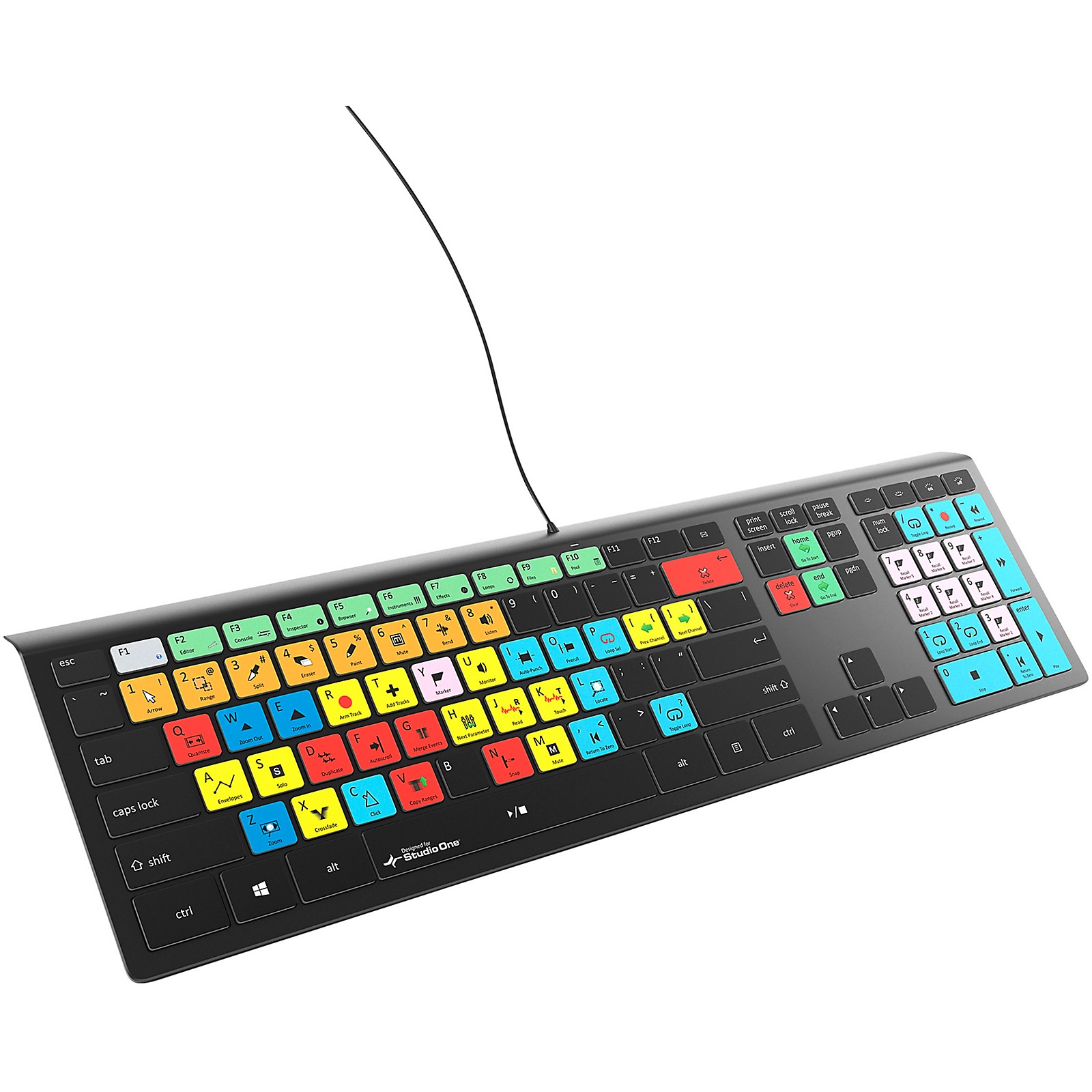 KB Covers Presonus Studio One Backlit Keyboard, Windows US | Musician's ...