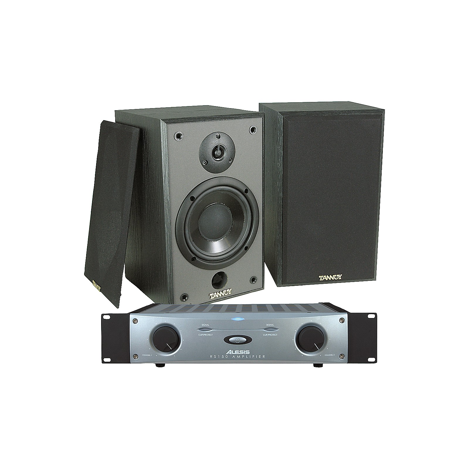 Tannoy Proto-J Plus Monitors/Alesis RS150 Power Amp Package | Musician ...