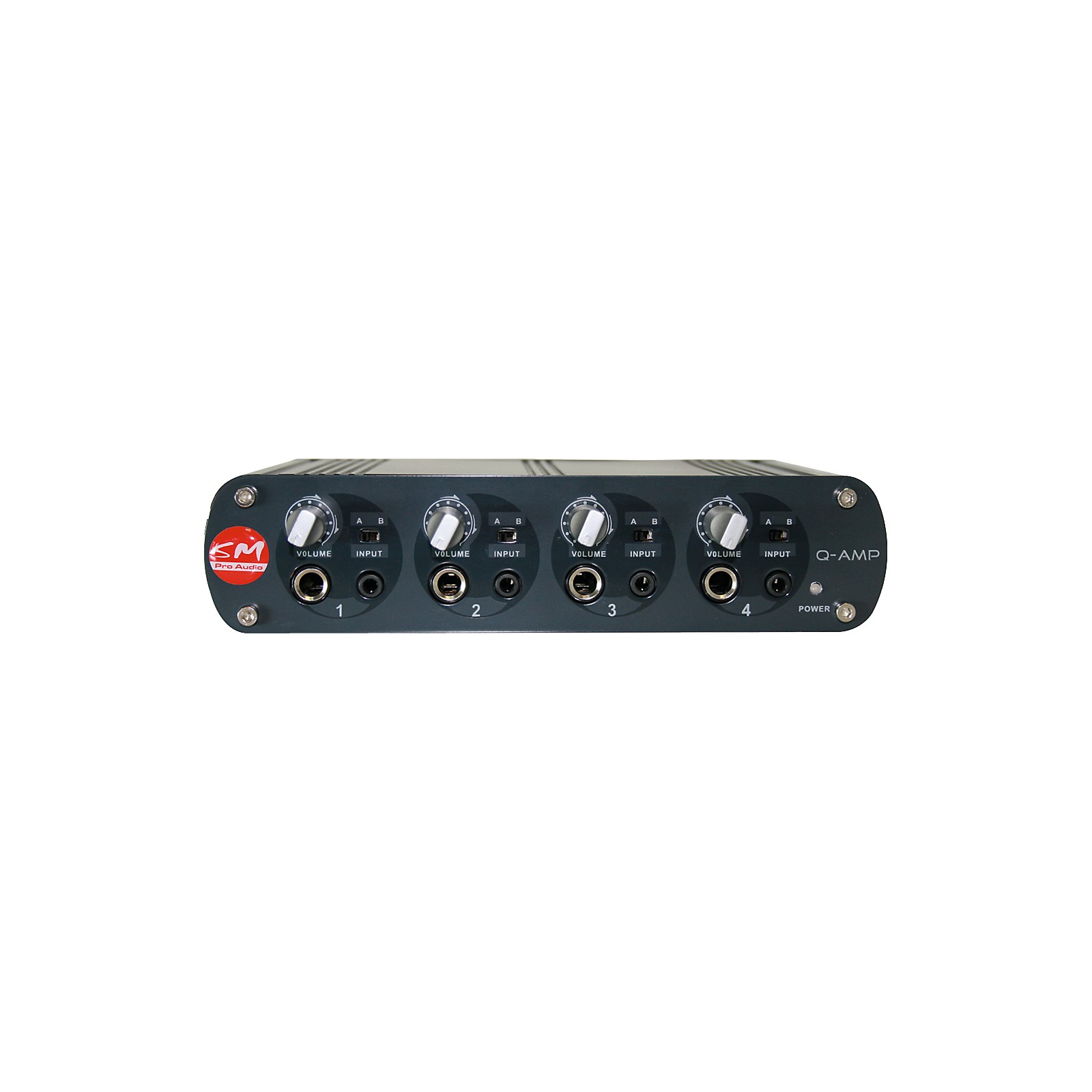 SM Pro Audio Q-AMP Enhanced 4-Channel Headphone Amp | Musician's Friend