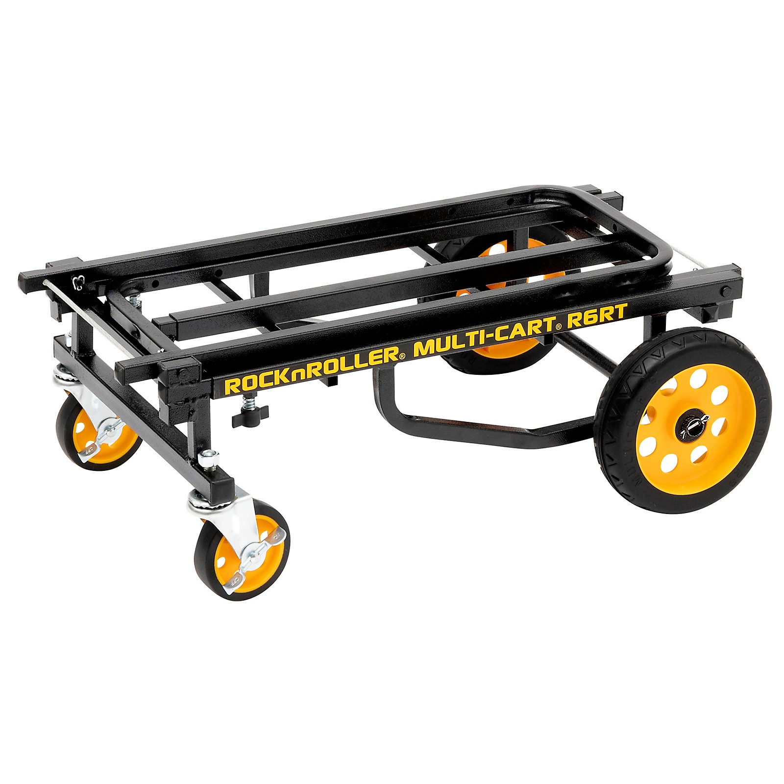 Rock N Roller R6RT Multi-Cart 8-in-1 Equipment Transporter Cart Black ...