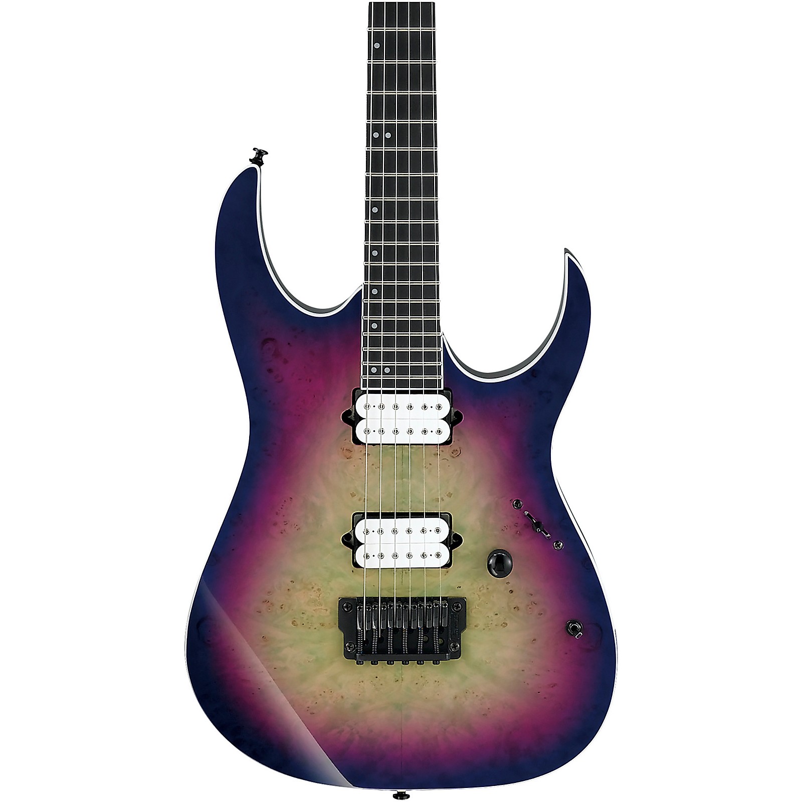 Ibanez RGIX6FDLB RG Iron Label Electric Guitar Northern Lights Burst ...