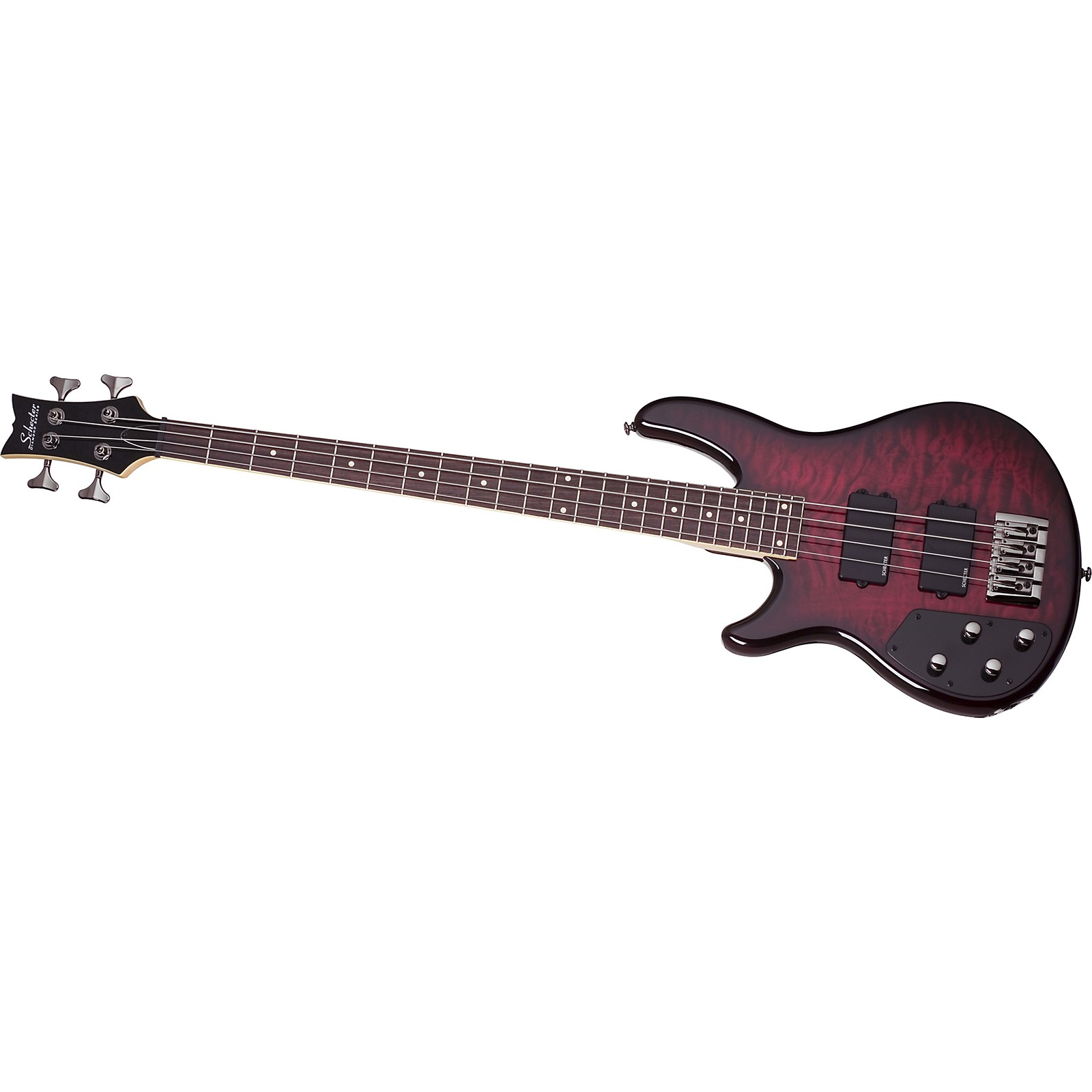 Schecter Guitar Research Raiden Elite-4 Left-Handed Electric Bass ...