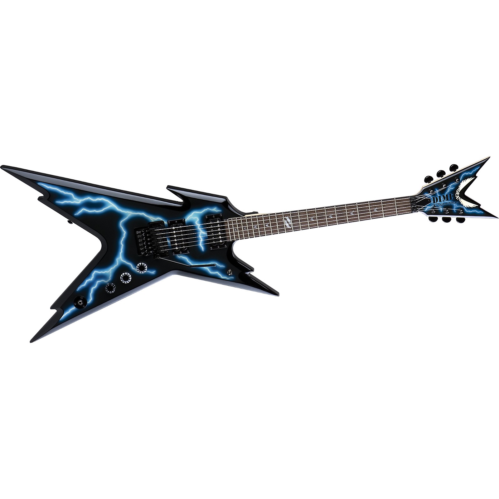 Dean Razorback DB Floyd Lightning Electric Guitar | Musician's Friend