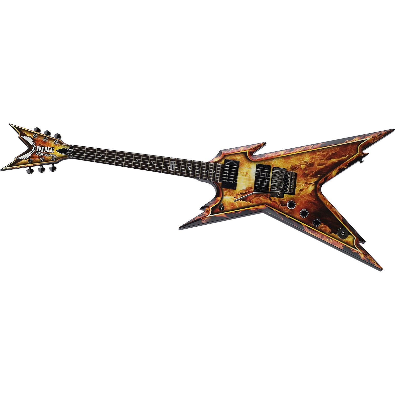 Dean Razorback Lefty Explosion Electric Guitar | Musician's Friend