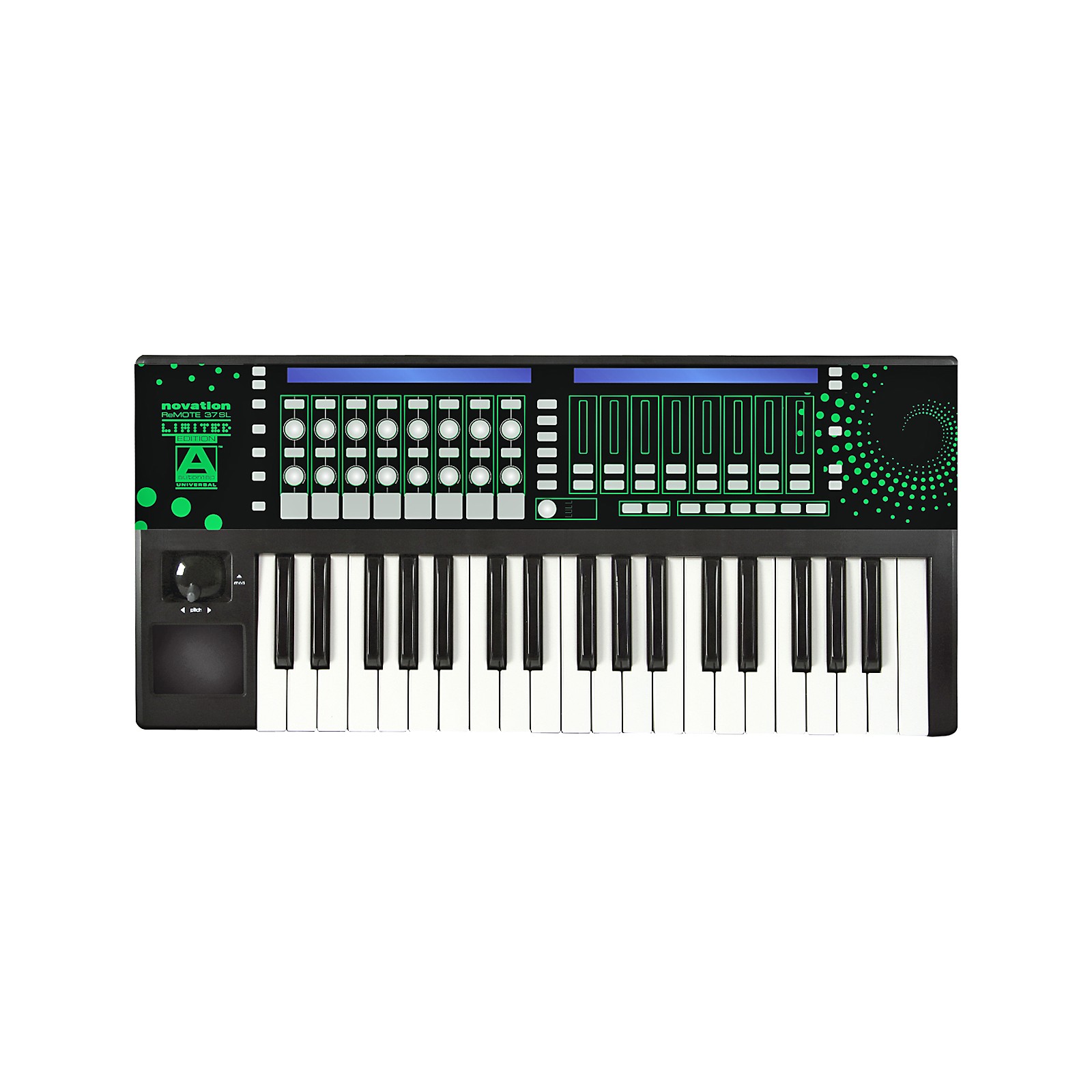 Novation ReMOTE 37 SL MIDI Controller LE Green | Musician's Friend