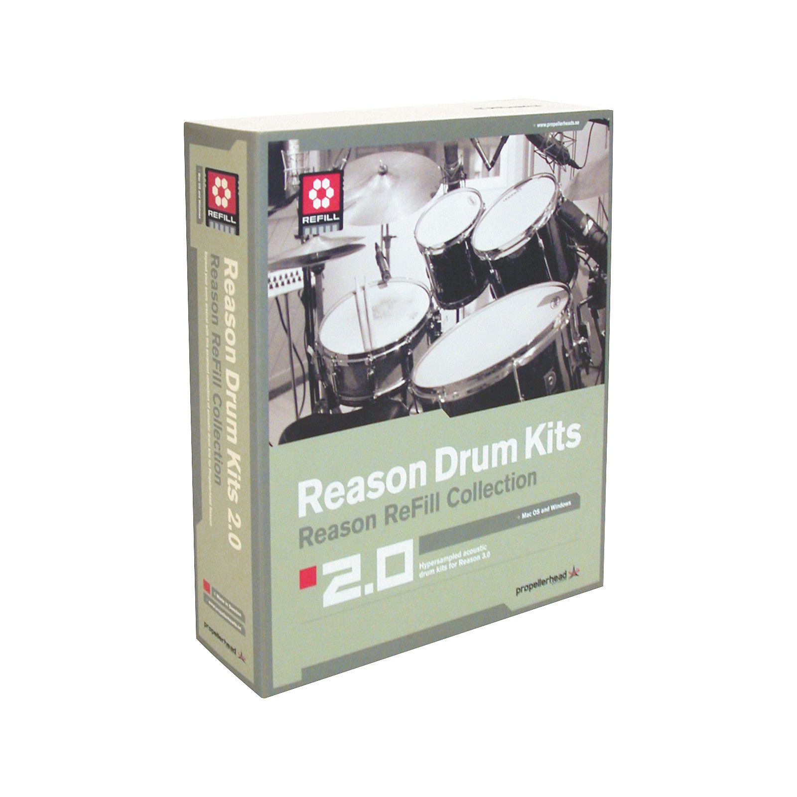 Reason Studios Reason Drum Kits 2.0 | Musician's Friend