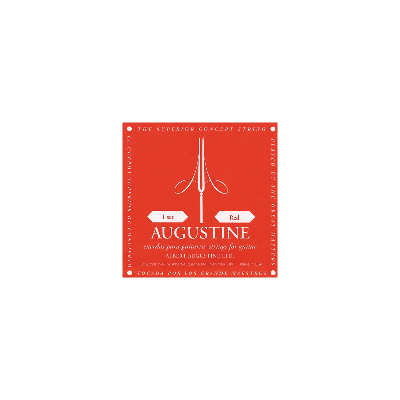 Albert Augustine Red Label Classical Guitar Strings | Musician's Friend