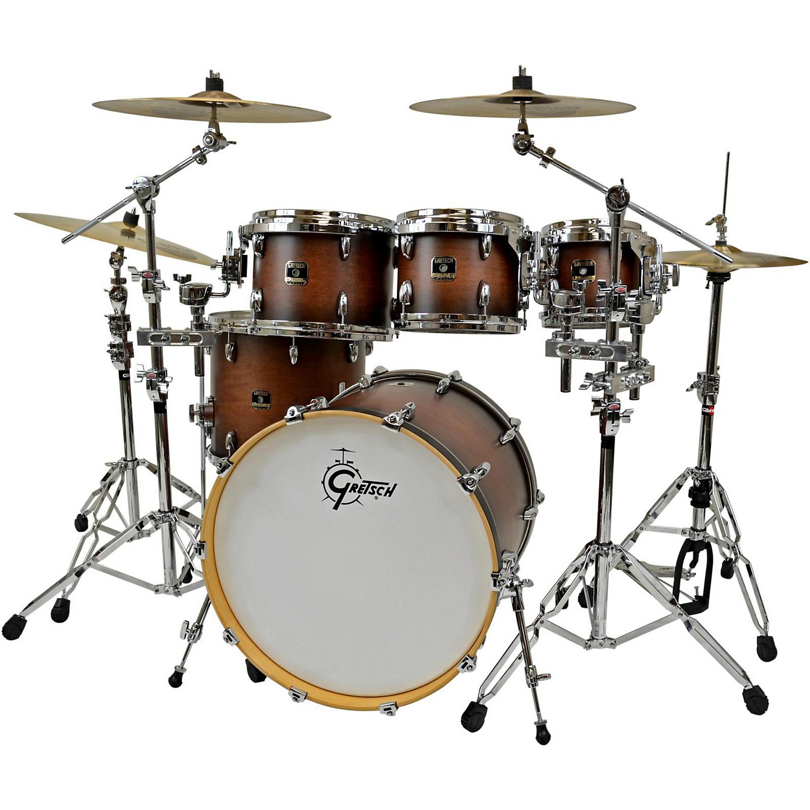 Gretsch Drums Renown Maple 4-Piece Shell pack w/ Free Tom | Musician's ...