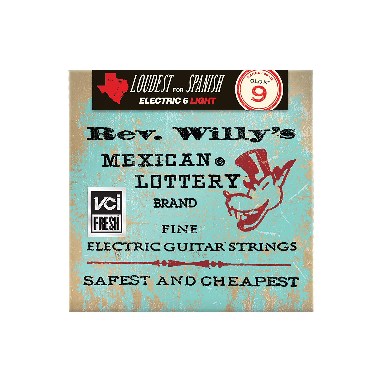 Dunlop Reverend Willy's String Set - Medium Light | Musician's Friend