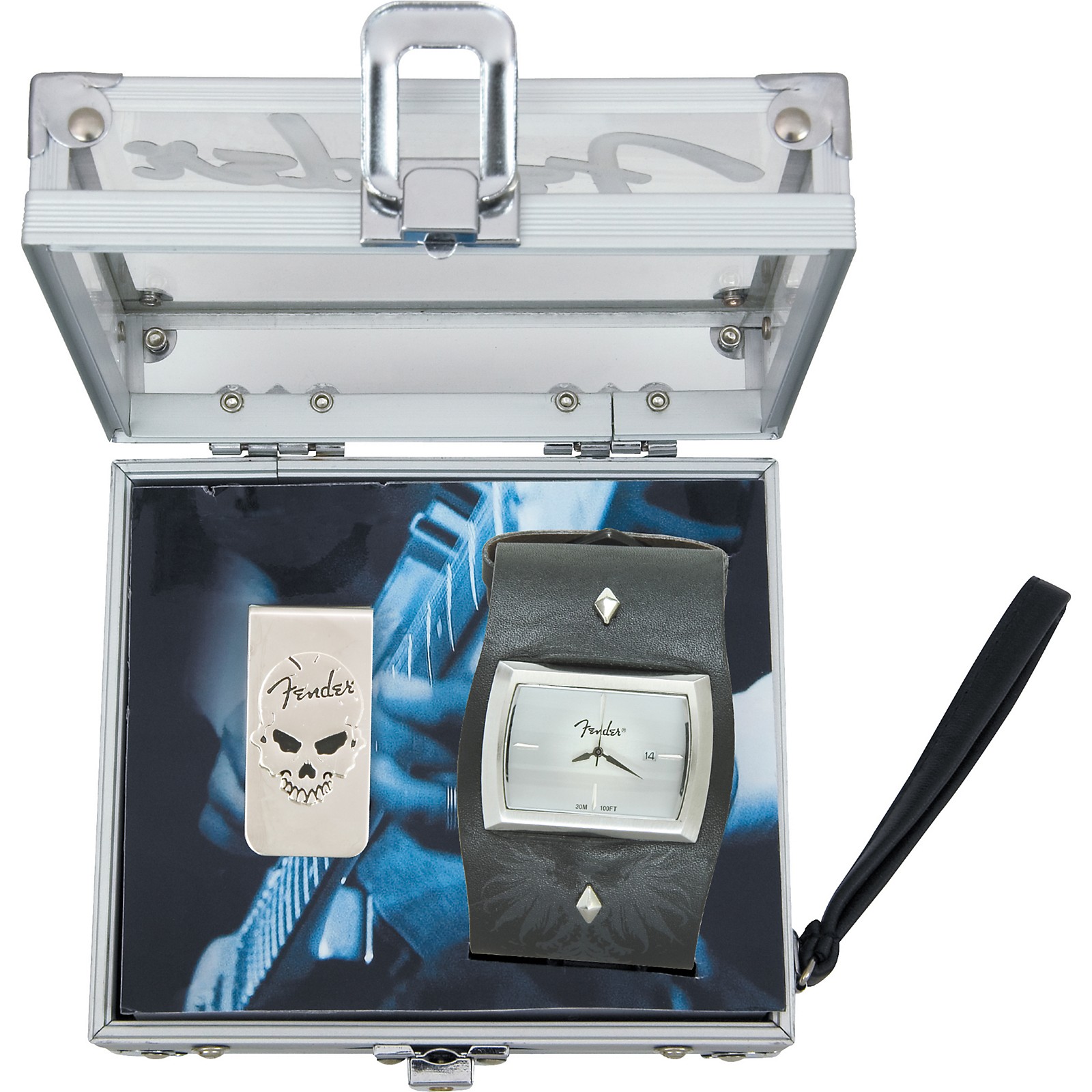 Fender Rock Box Watch and Accessory Gift Set for Men | Musician's Friend