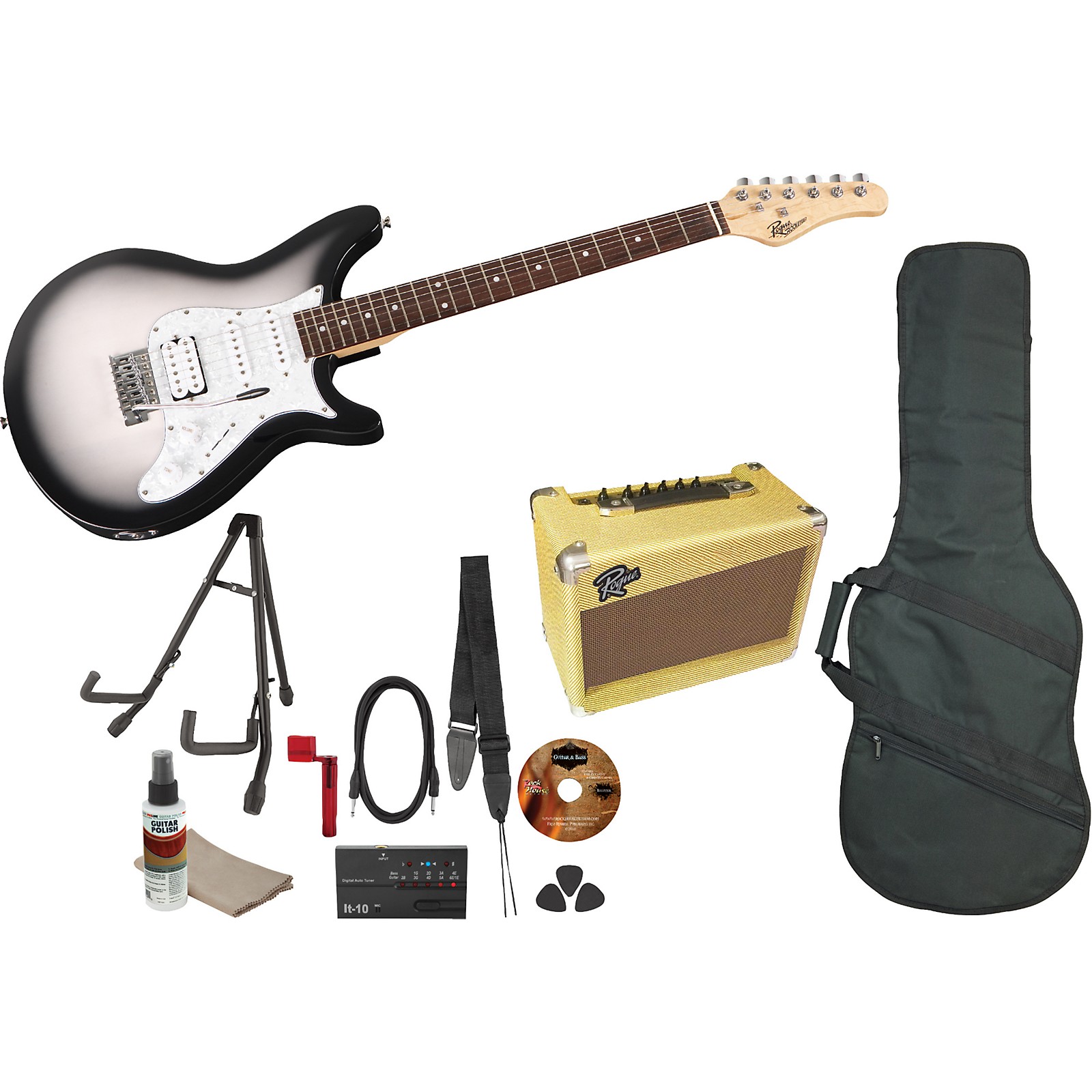 Rogue Rocketeer Deluxe Electric Guitar Pack | Musician's Friend