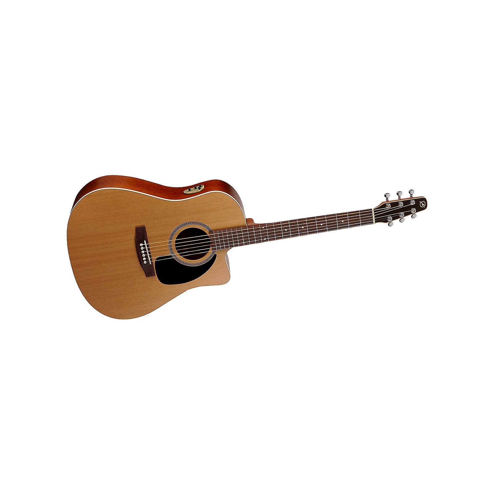 Seagull S-Series S6 + CW Cedar GT Quantum II Acoustic-Electric Guitar ...