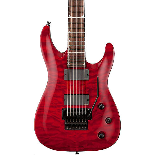 Jackson SLATXMGQ3-7 Soloist 7-String Electric Guitar Transparent Red ...