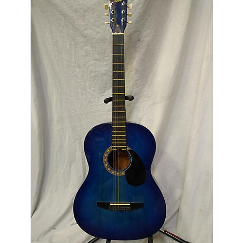 Rogue SO-069-RAG-BL Acoustic Guitar Blue | Musician's Friend