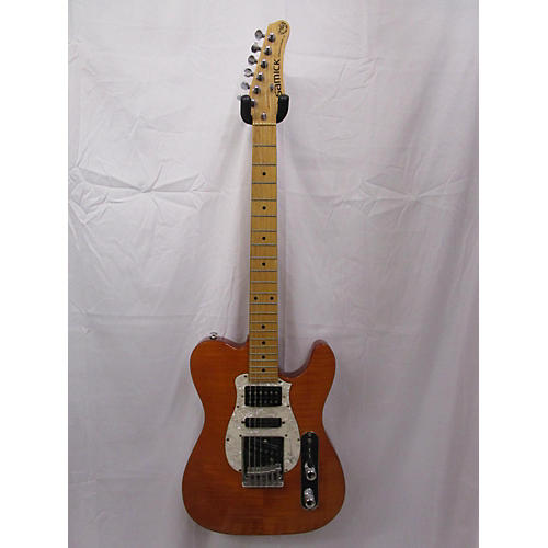 Samick STR-100/NFA Solid Body Electric Guitar NATURAL FLAME | Musician ...