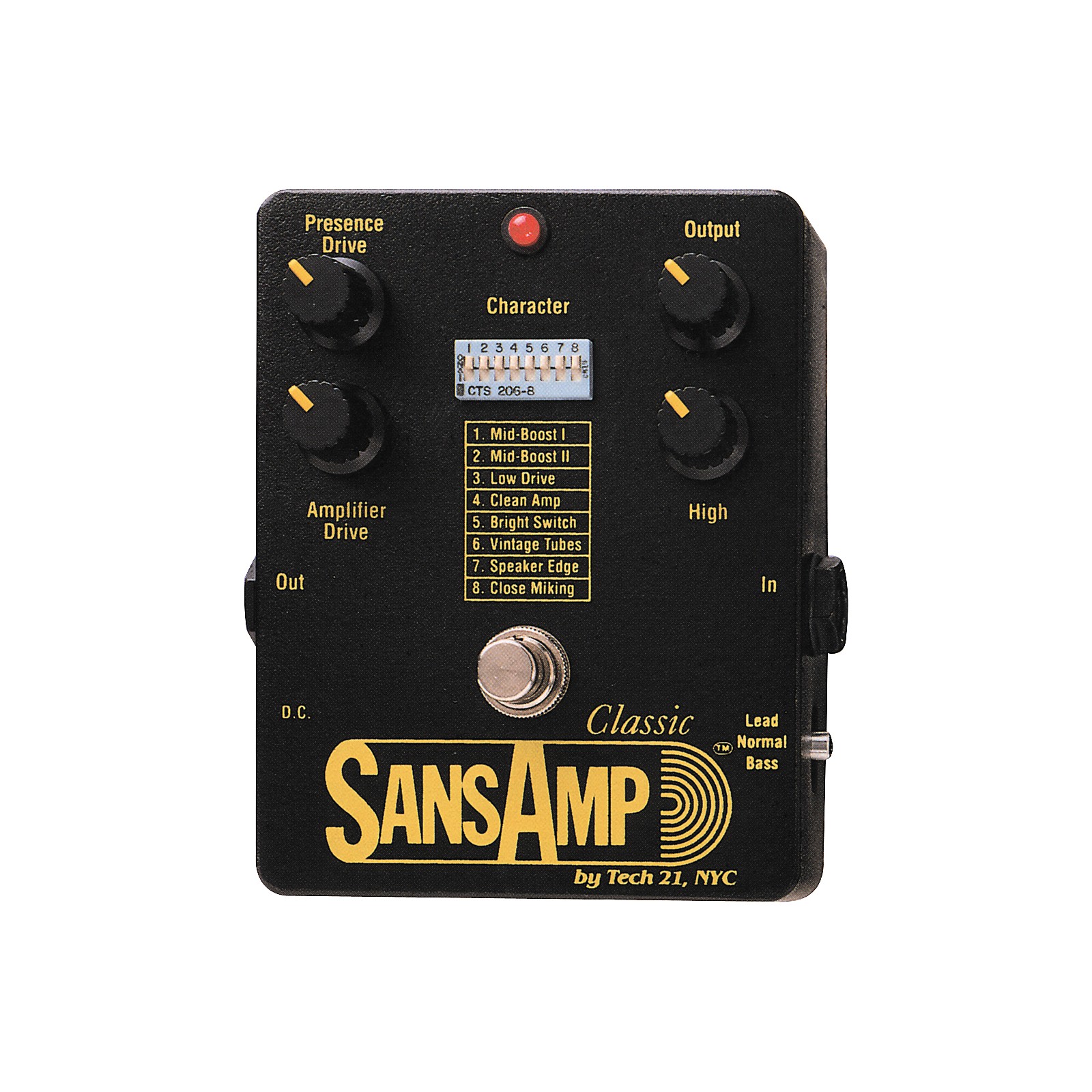 Tech 21 SansAmp Classic Preamp | Musician's Friend