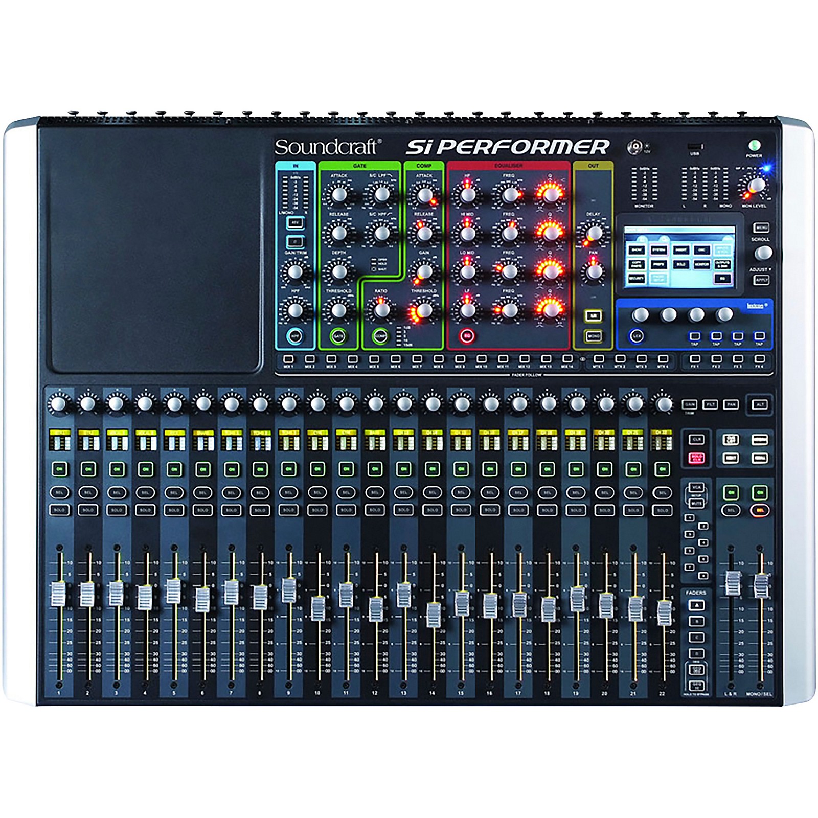 Soundcraft Si Performer 2 Digital Mixer with DMX Control | Musician's ...