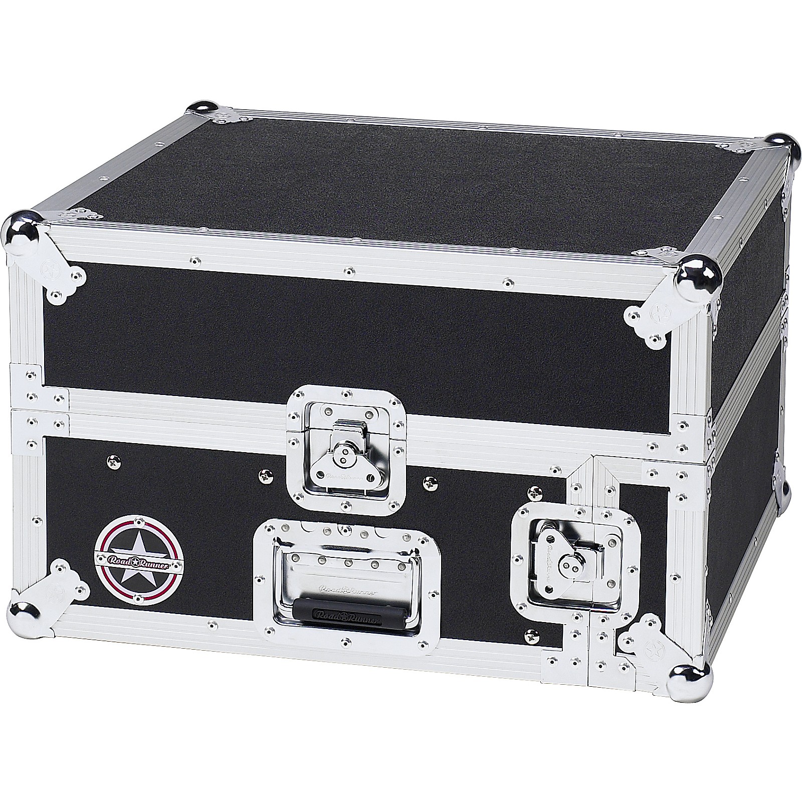 Road Runner Slant Mixer Rack Case/Vertical Rack | Musician's Friend