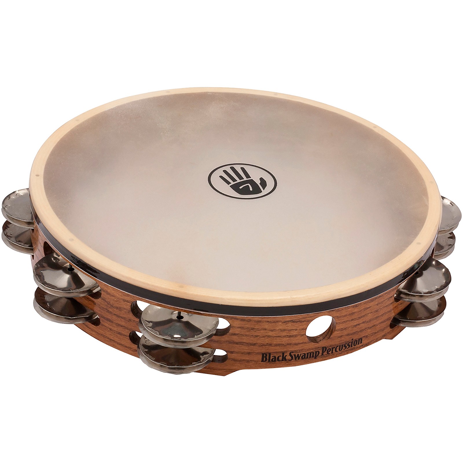 Black Swamp Percussion SoundArt Series Double Row 10" Tambourine with ...