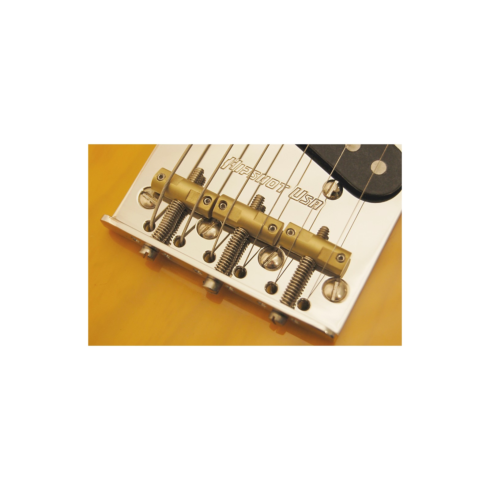 Hipshot Stainless Steel Tele Bridge 4-Hole Mount With Compensated ...