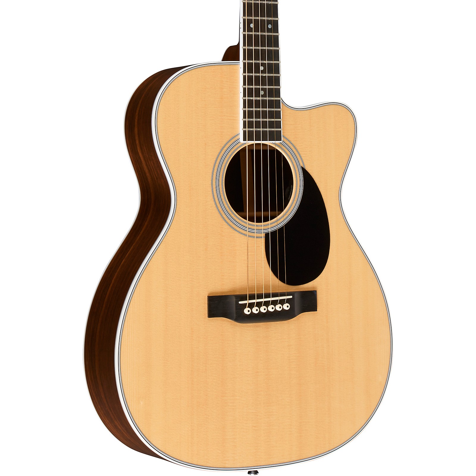 Martin Standard Series OMC-35E Orchestra Model Acoustic-Electric Guitar ...